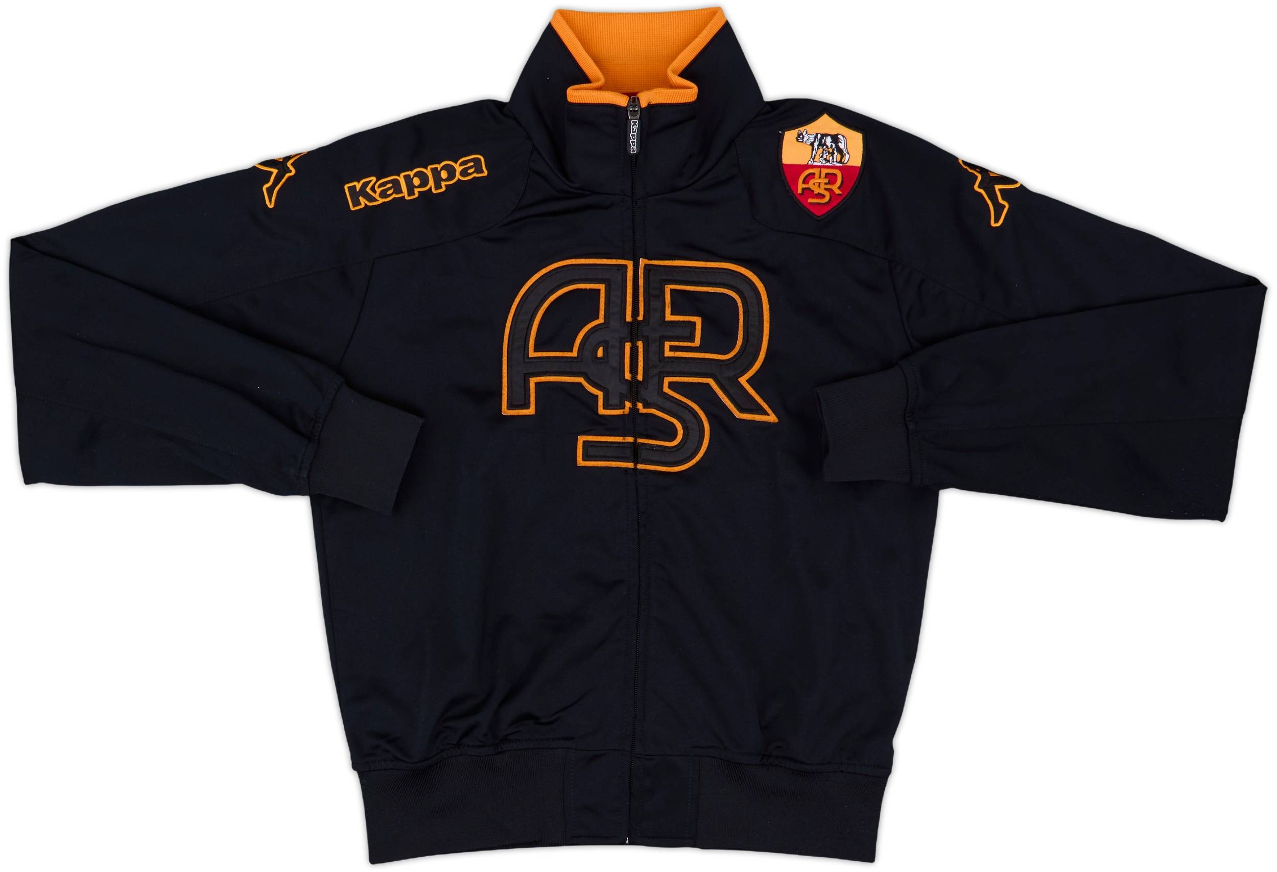 2011-12 Roma Kappa Track Jacket - 8/10 - (XXL.Boys)