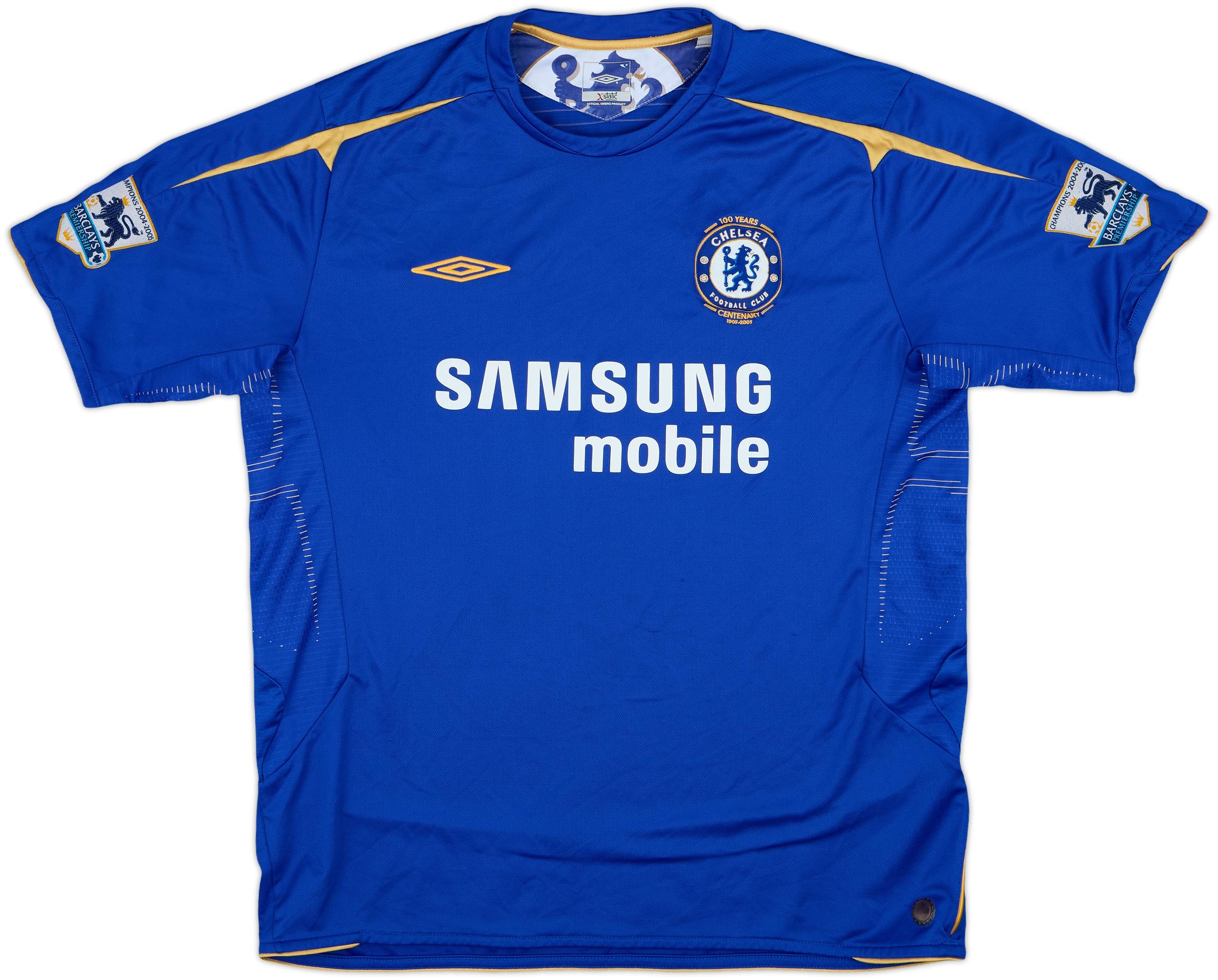 2005-06 Chelsea Centenary Home Shirt Lampard #8 - 5/10 - (XL)