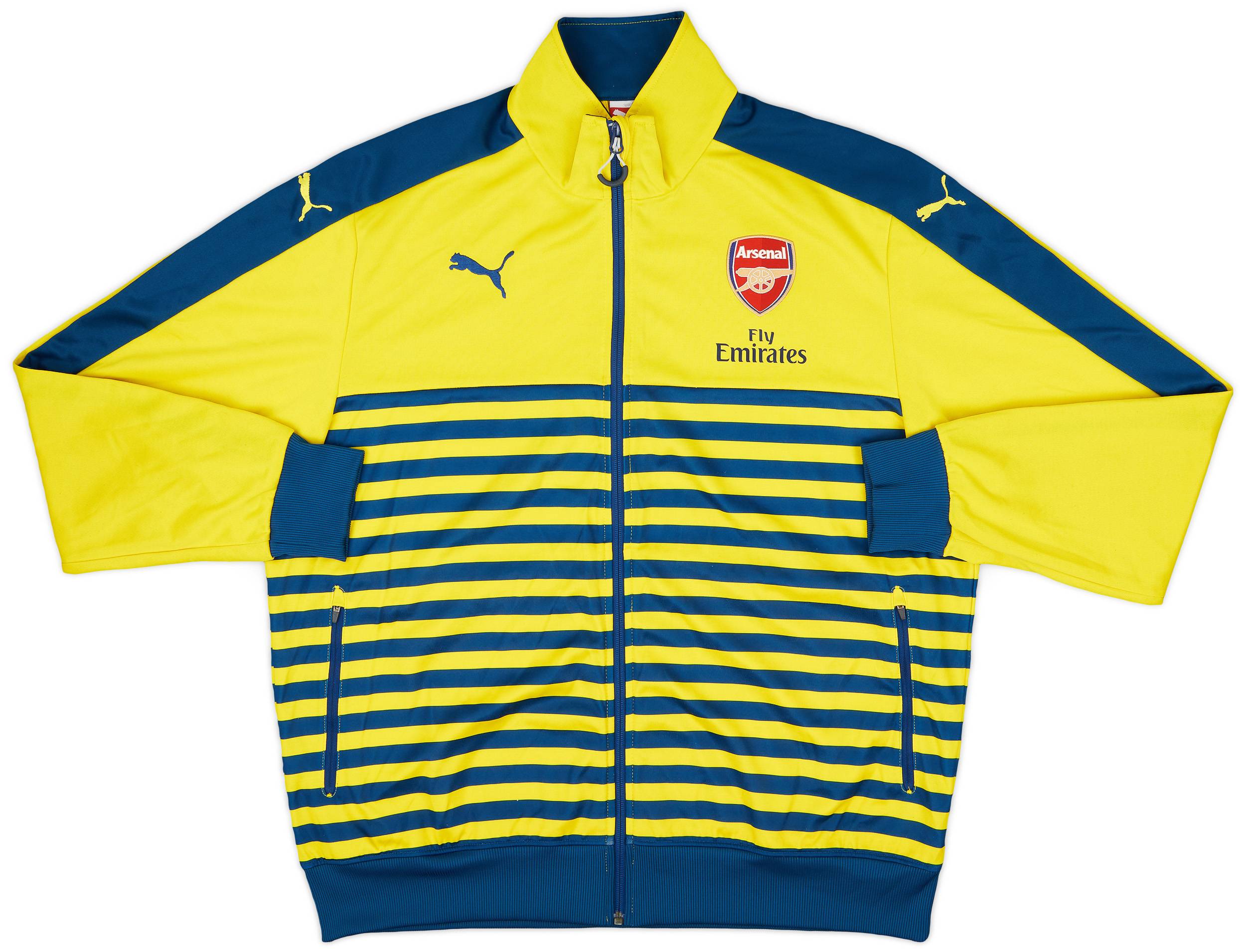 2015-16 Arsenal Puma Track Jacket - 7/10 - (XL)
