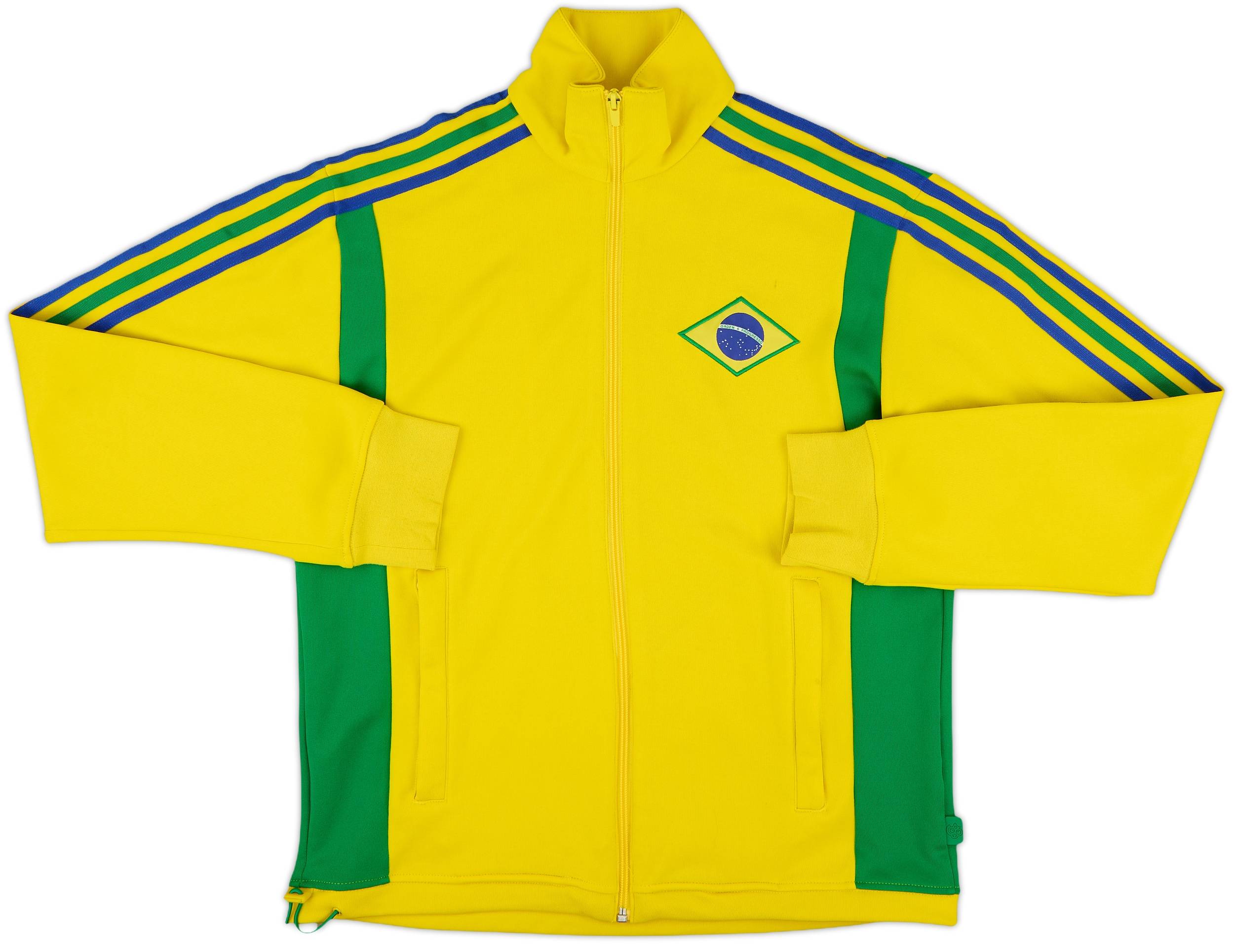 2006-08 Brazil adidas World Cup Track Jacket - 7/10 - (S)