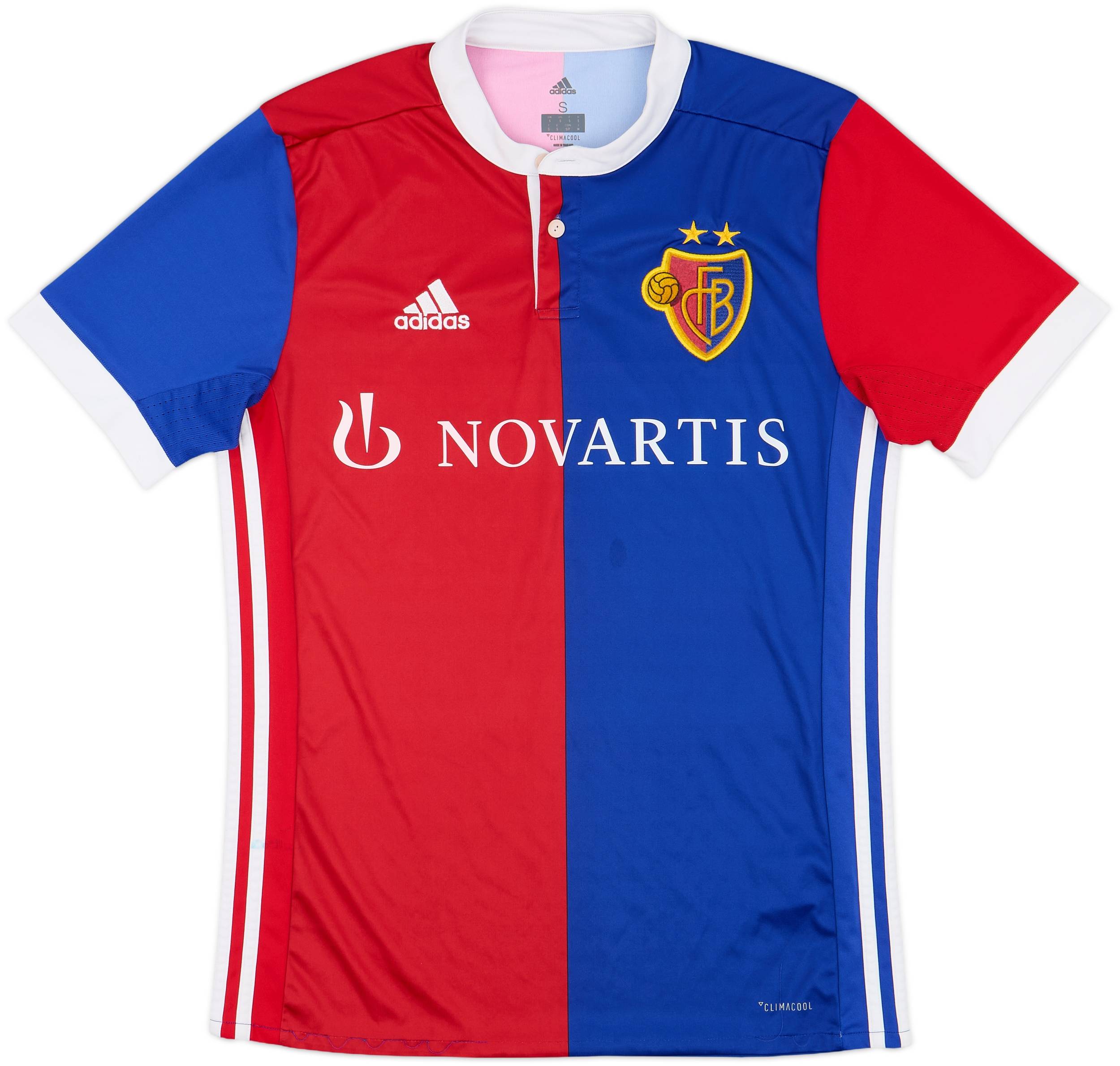 2017-18 FC Basel Home Shirt - 8/10 - (S)
