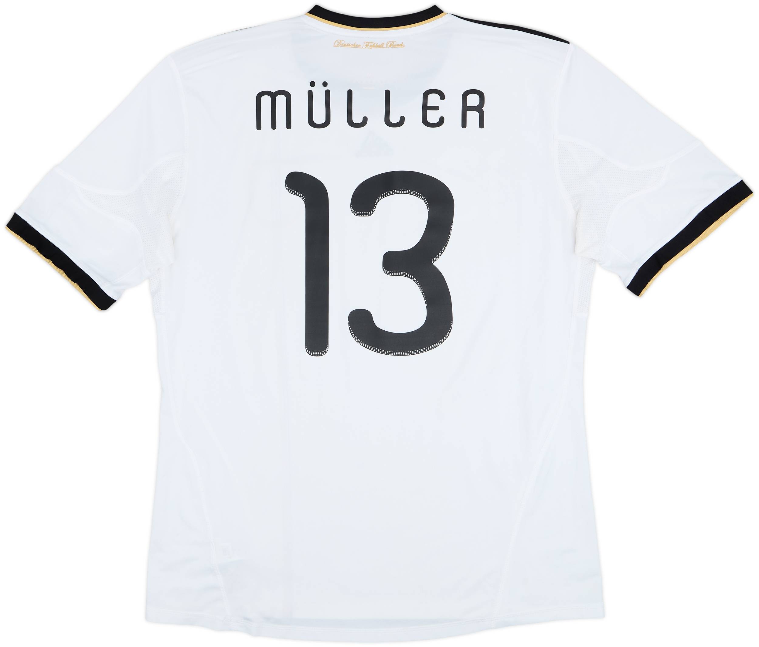 2010-11 Germany Home Shirt Muller #13 - 8/10 - (XXL)