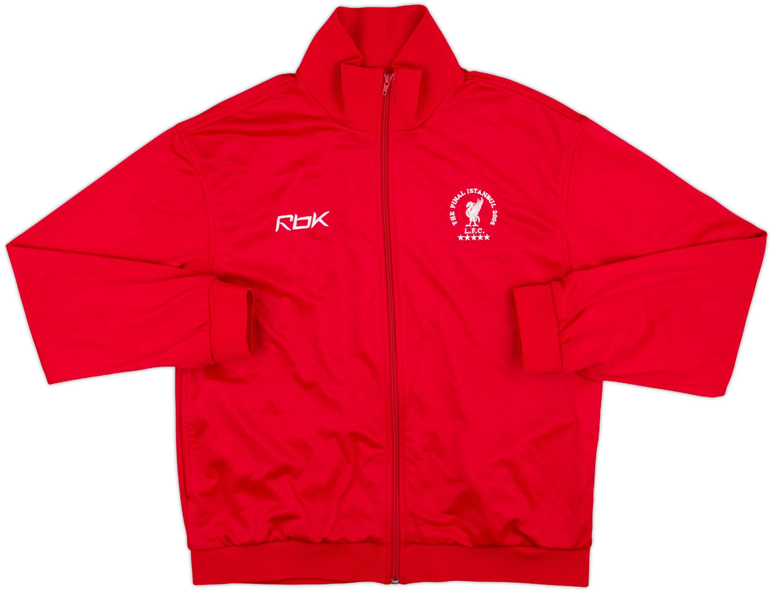 2005 Liverpool Reebok 'The Final Istanbul' Track Jacket - 9/10 - (XL)