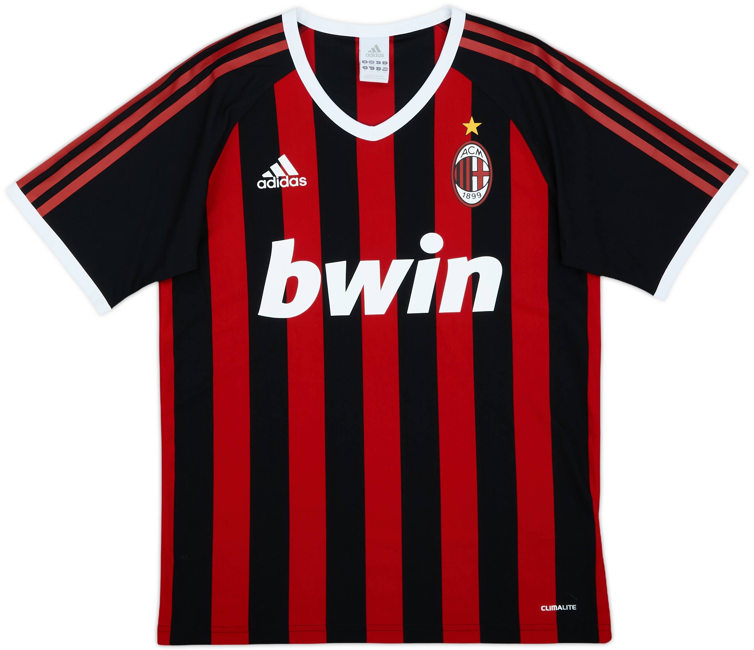 2009-10 AC Milan Basic Home Shirt - 10/10 - (S)