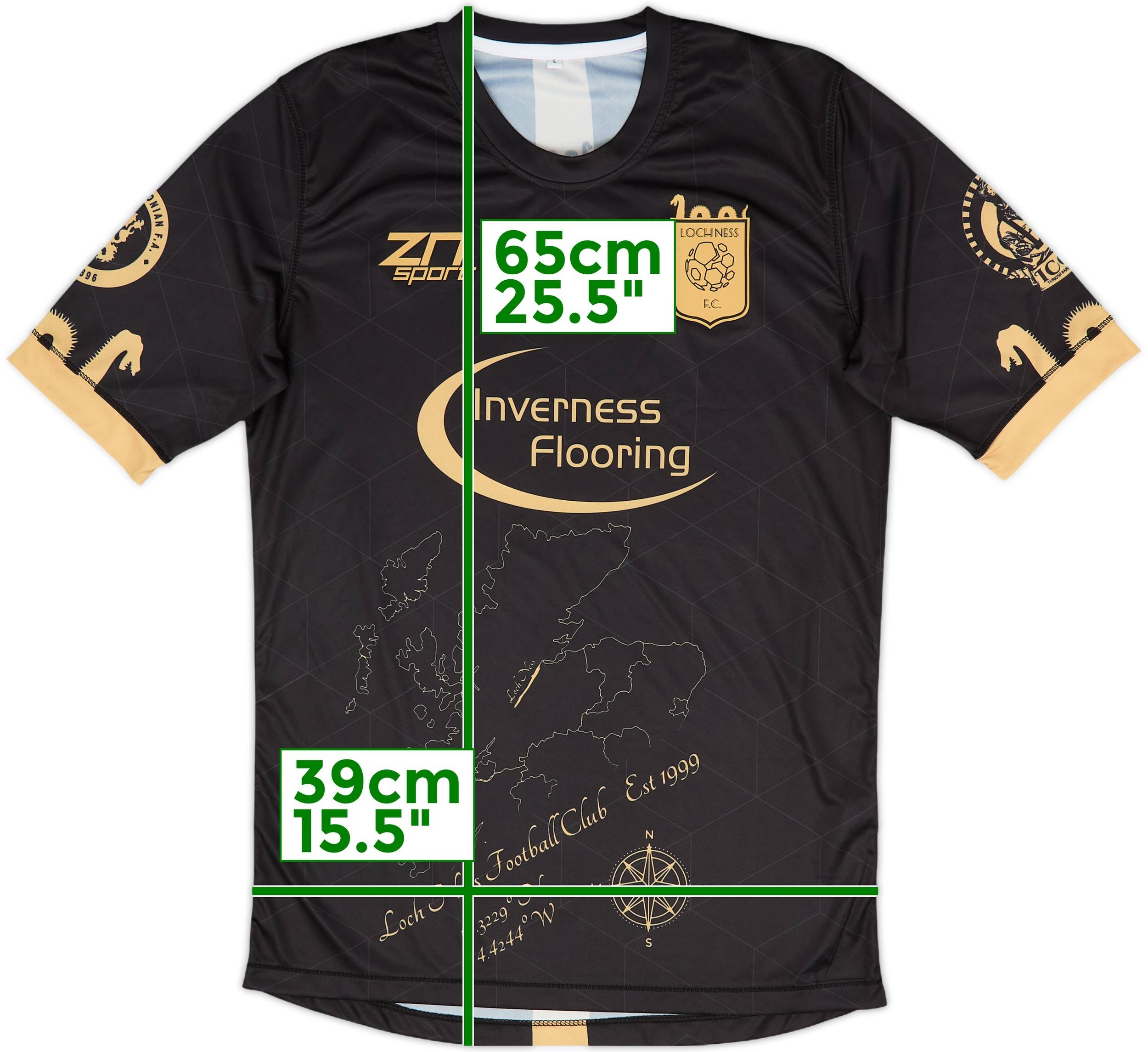 2022-23 Loch Ness FC Home Shirt - 10/10 - (L)