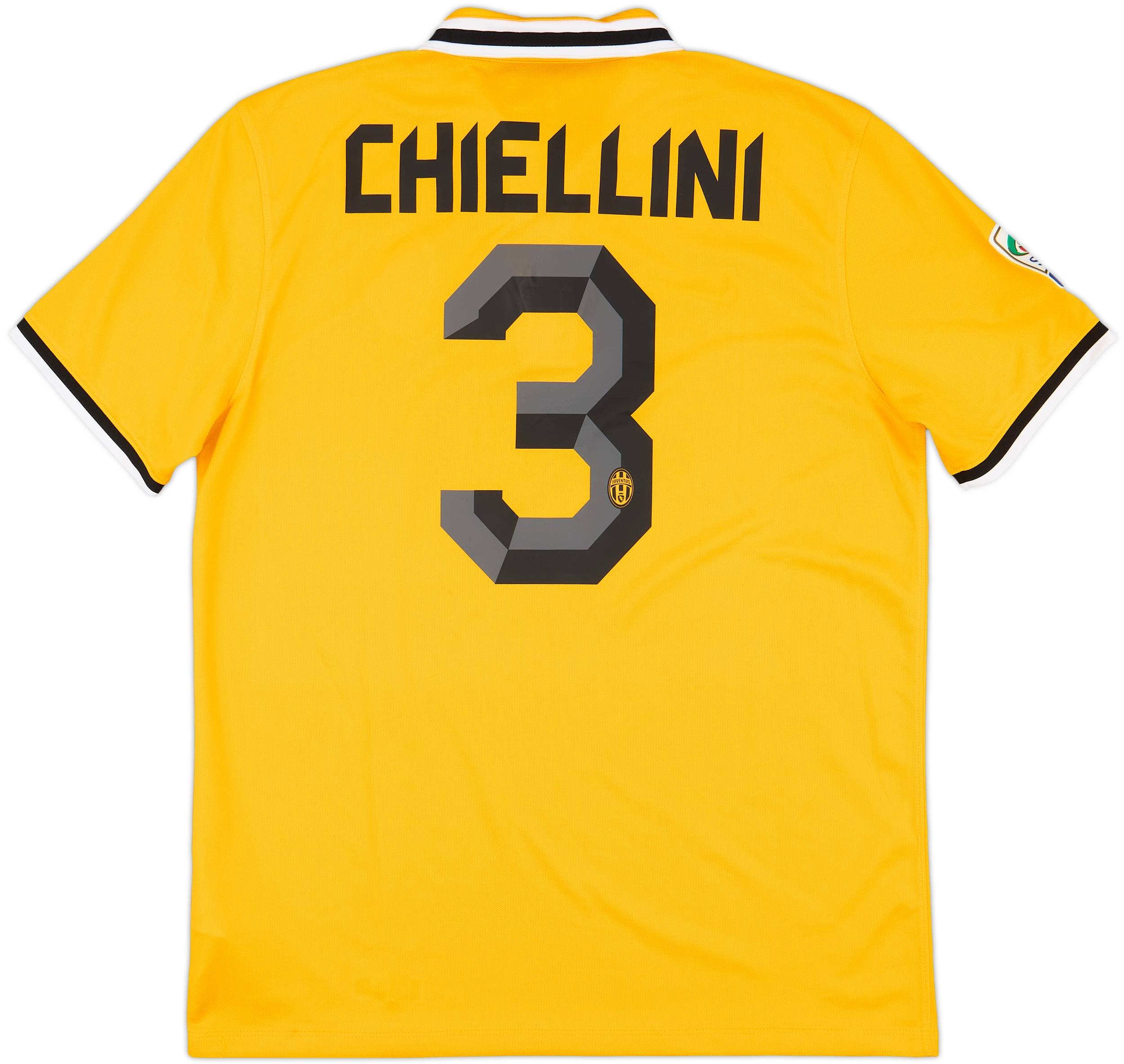 2013-14 Juventus Away Shirt Chiellini #3 - 10/10 - (L)