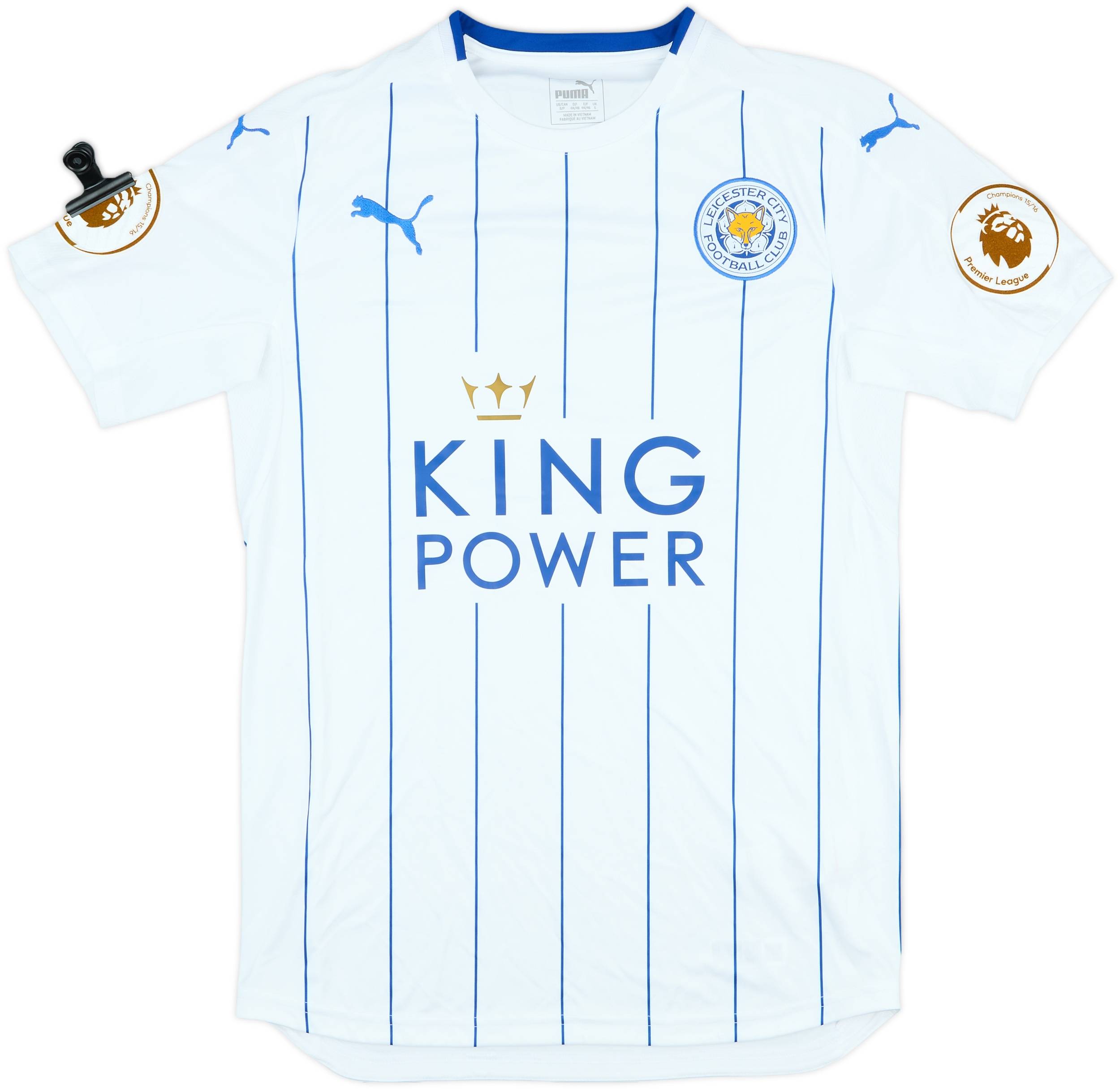 2016-17 Leicester Match Issue Signed Third Shirt Chilwell #3