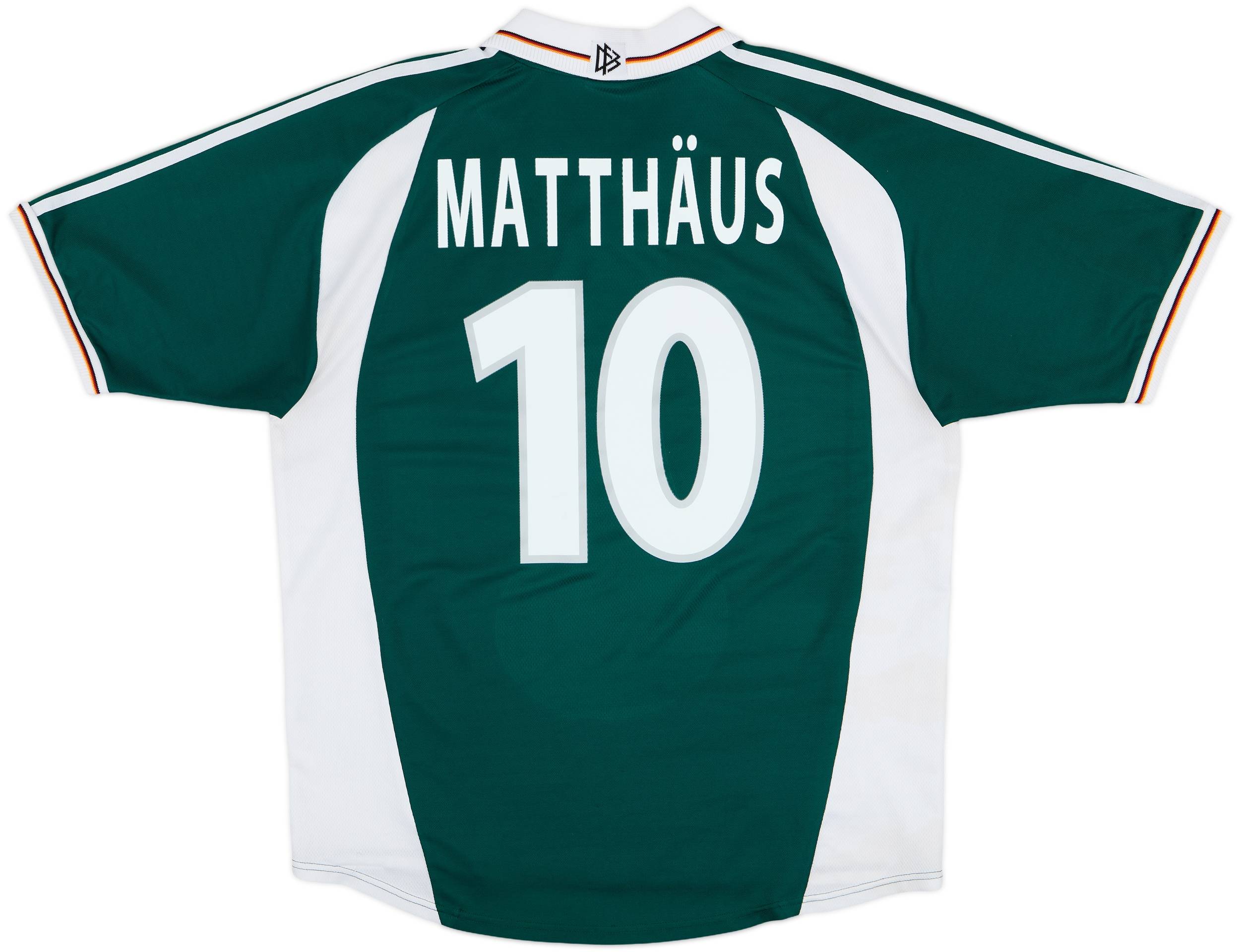 2000-02 Germany Away Shirt Matthaus #10 - 9/10 - (L)