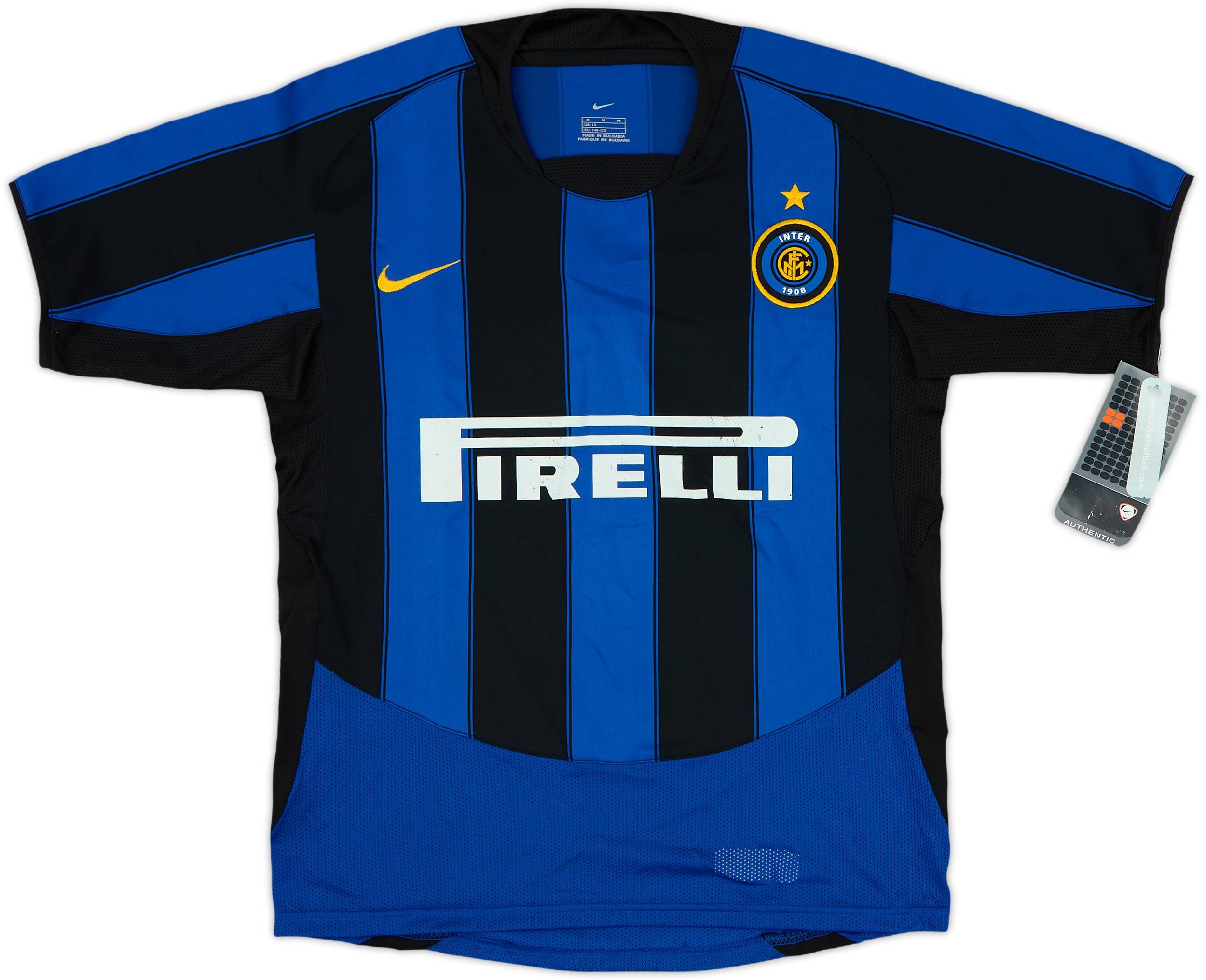2003-04 Inter Milan Home Shirt (M.Boys)
