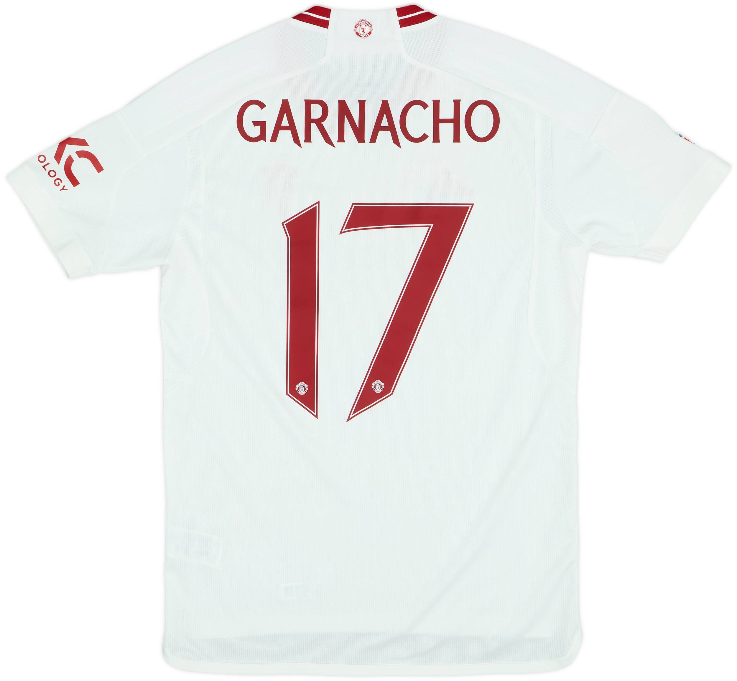 2023-24 Manchester United Third Shirt Garnacho #17 - 9/10 - (M)