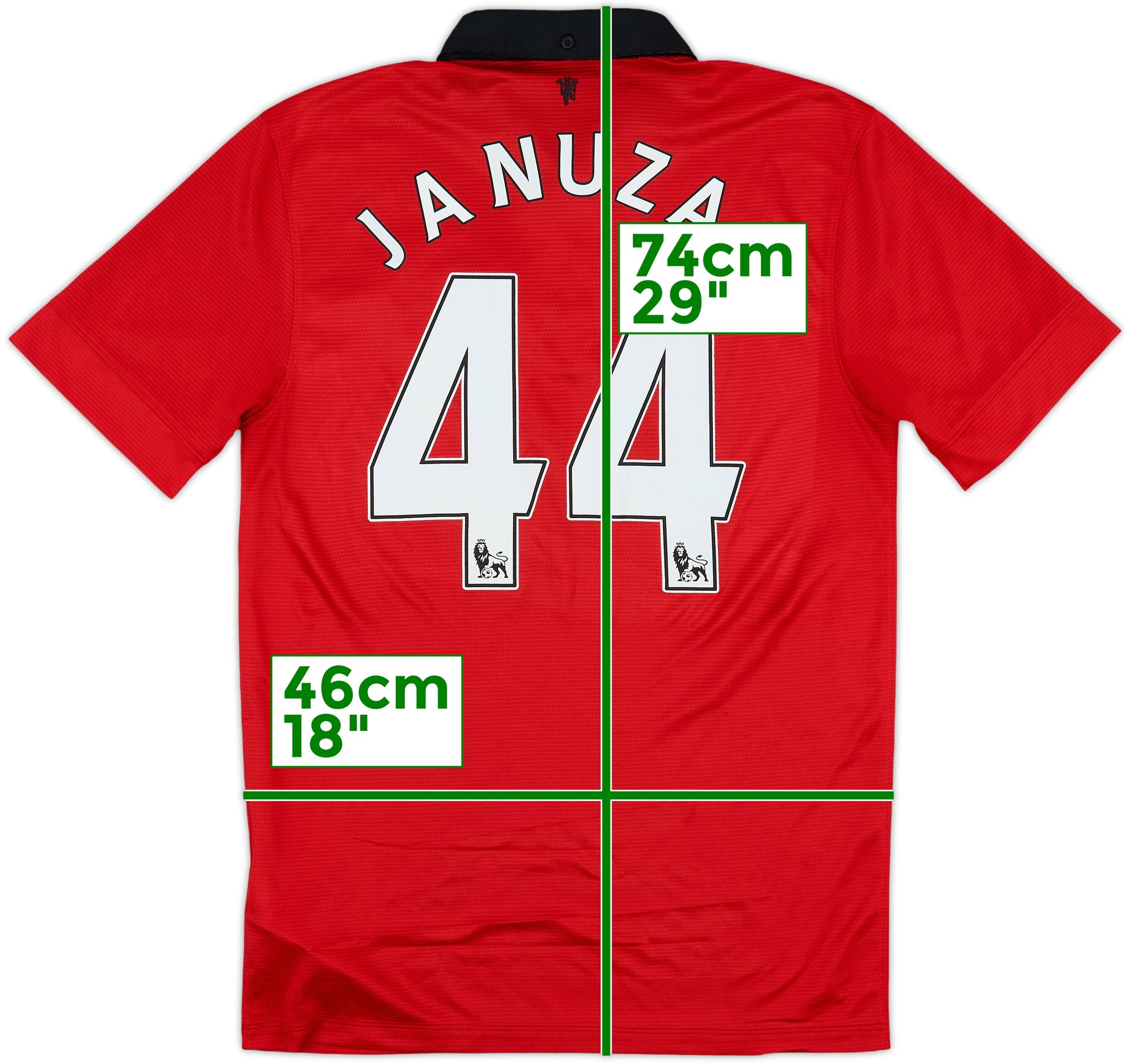 2013-14 Manchester United Home Shirt Januzaj #44 - 8/10 - (S)
