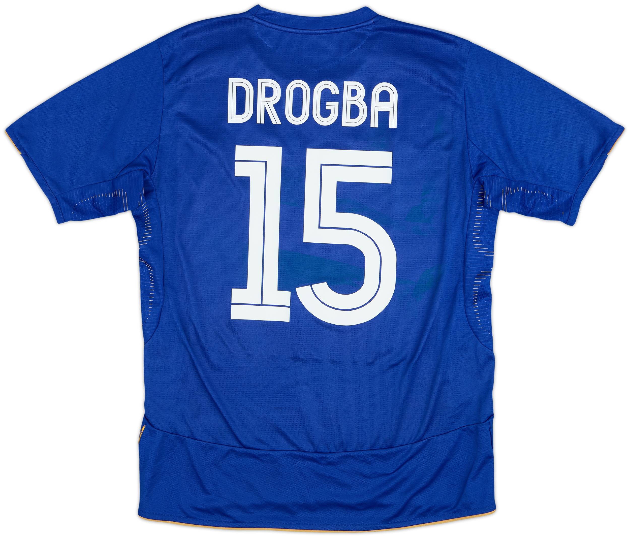 2005-06 Chelsea Centenary Home Shirt Drogba #15 - 6/10 - (L)
