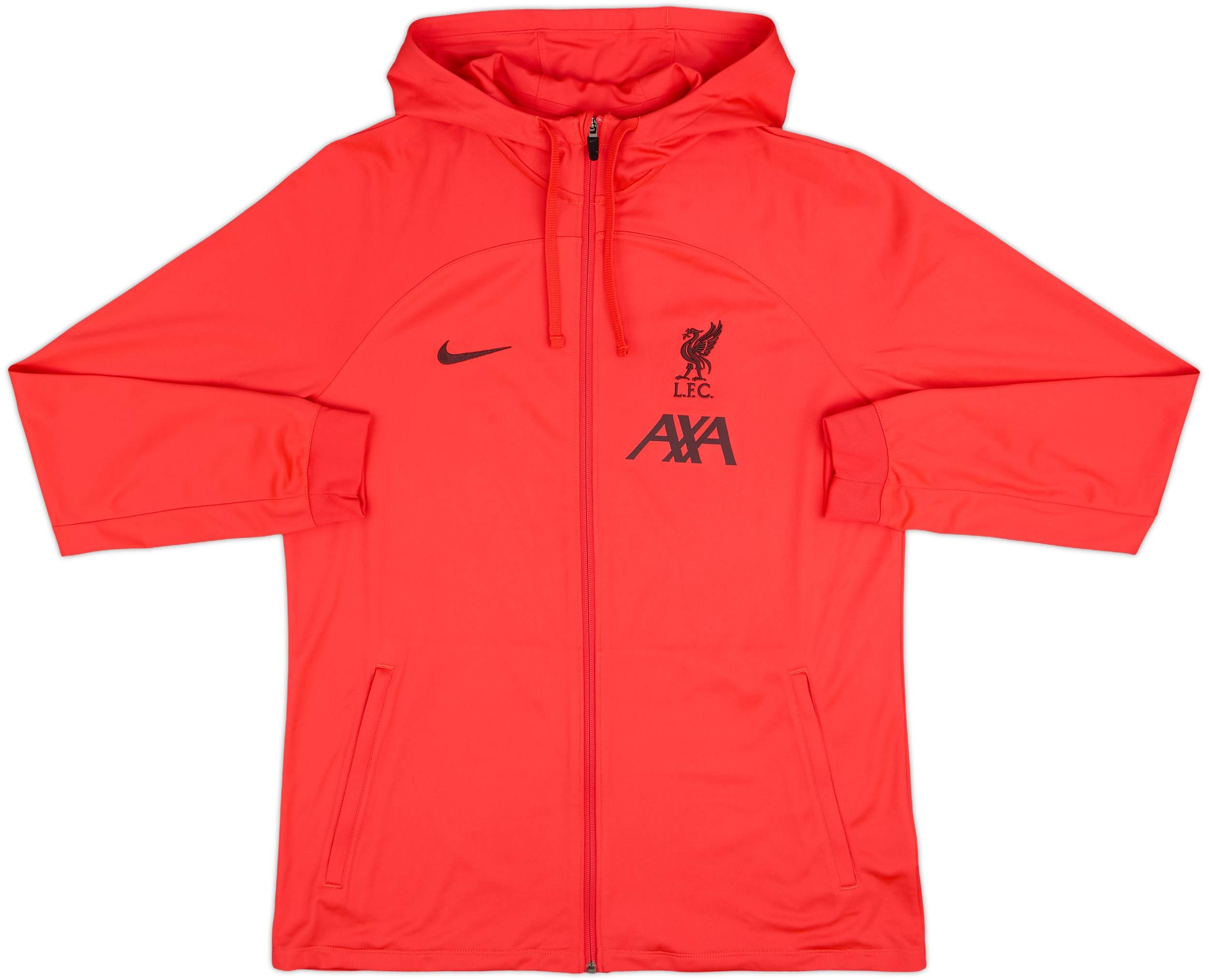 2022-23 Liverpool Nike Hooded Track Jacket - 8/10 - (L)