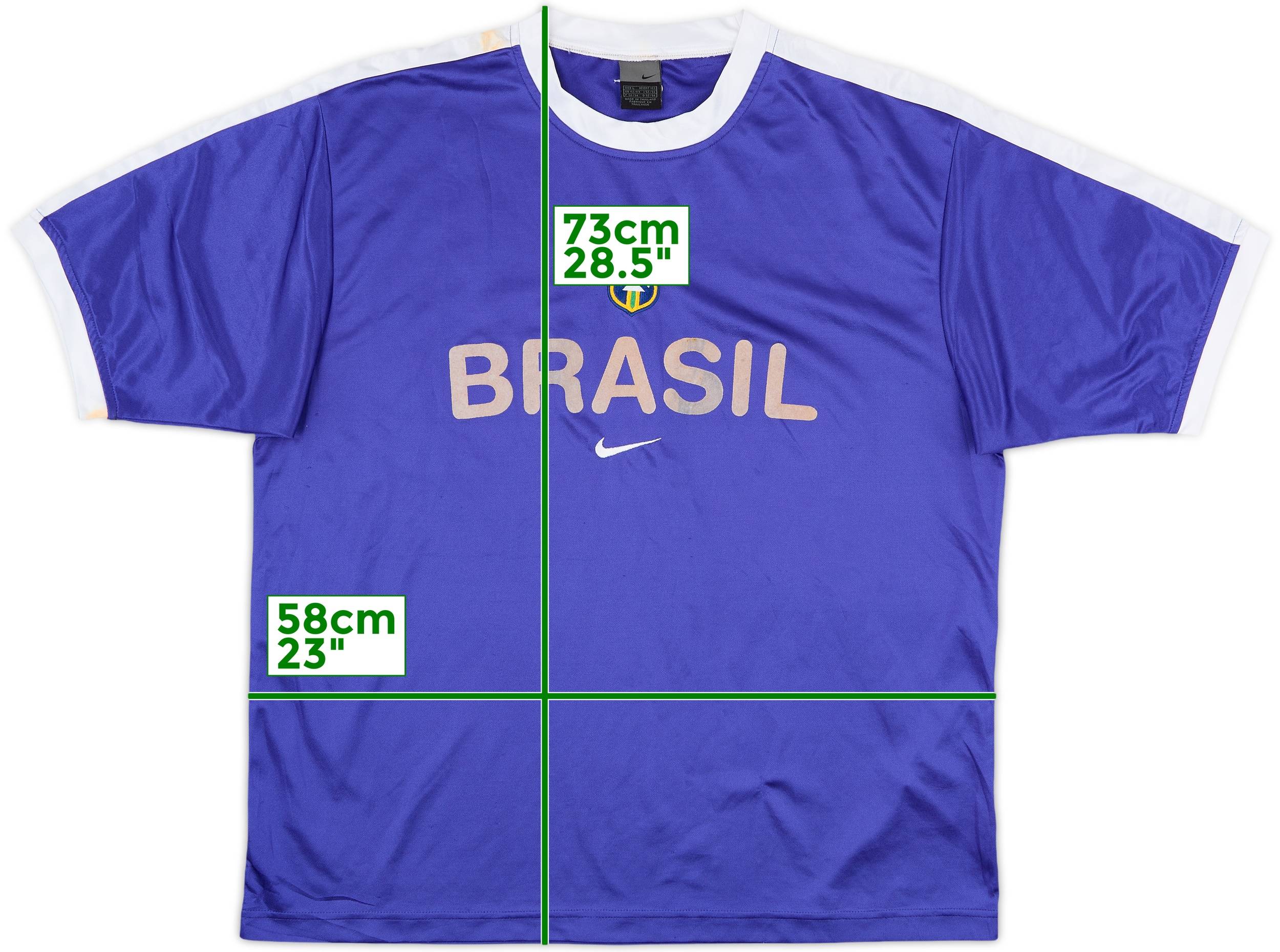 2002 Brazil Nike Training Shirt - 5/10 - (L)