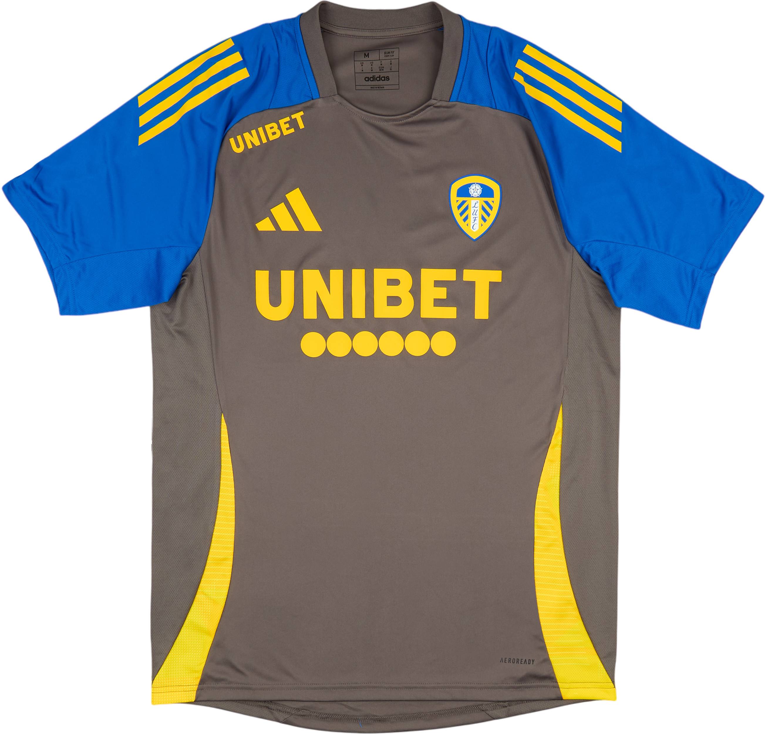 2024-25 Leeds United adidas Training Shirt (XS)