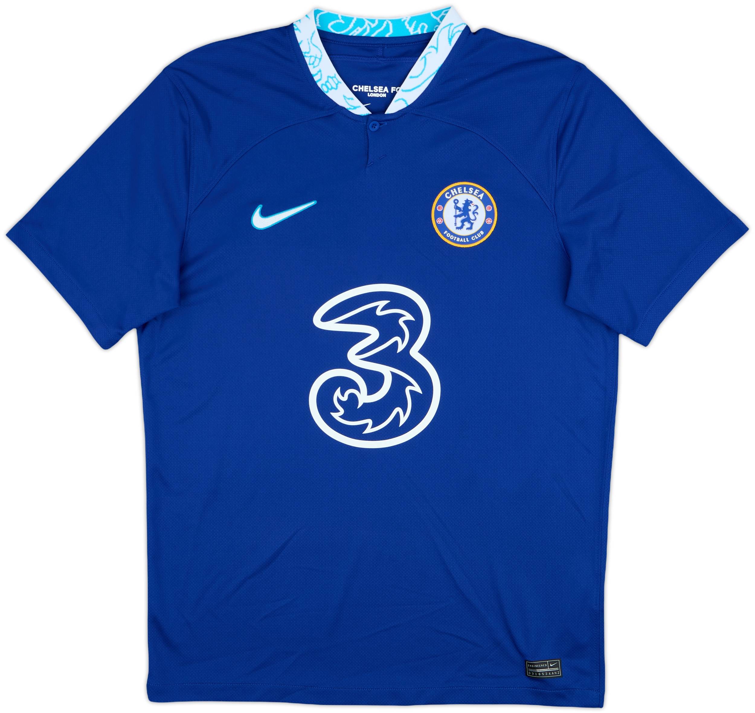 2022-23 Chelsea Home Shirt Mount #19 - 9/10 - (M)