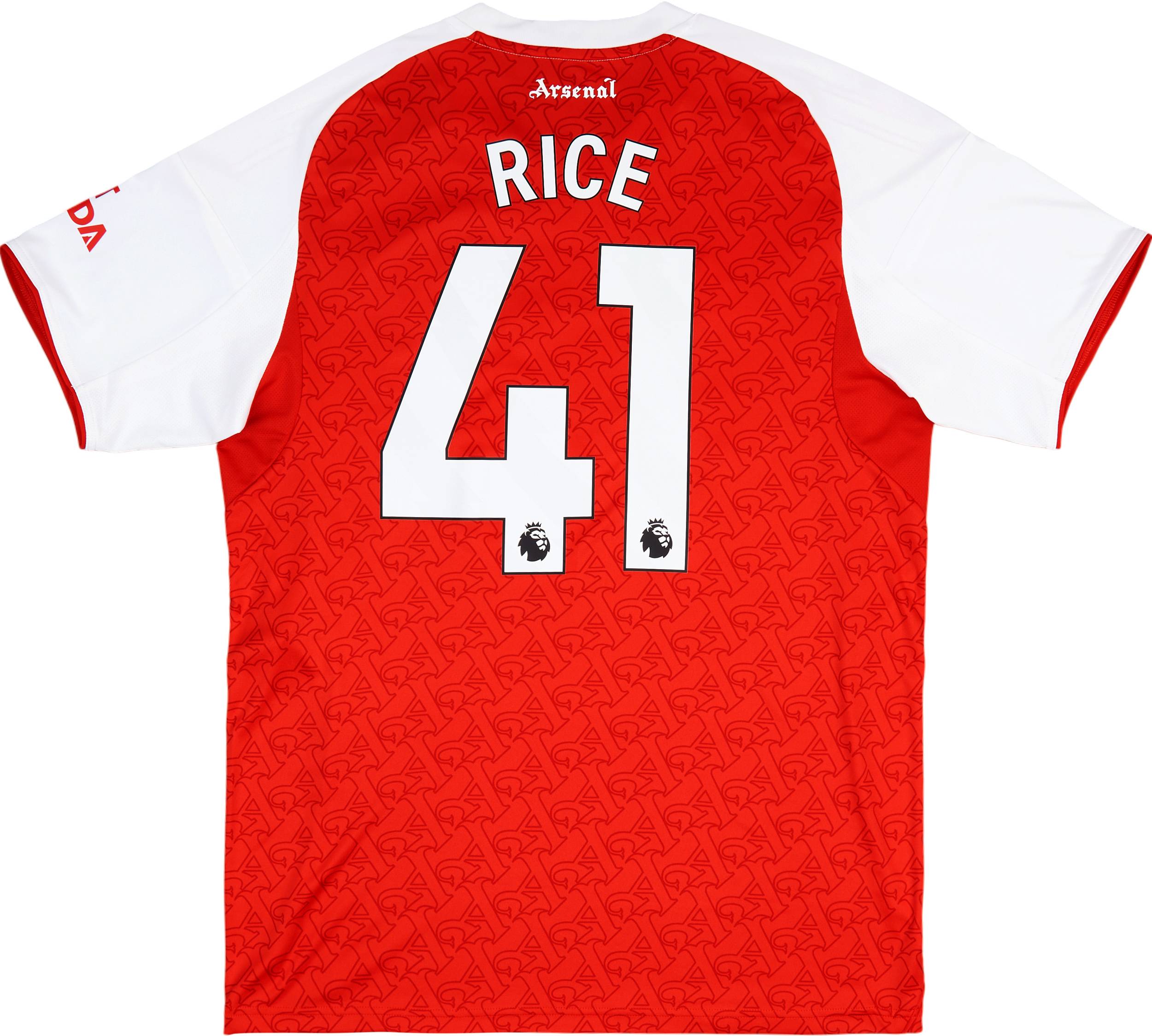 2025-26 Arsenal Home Shirt Rice #41