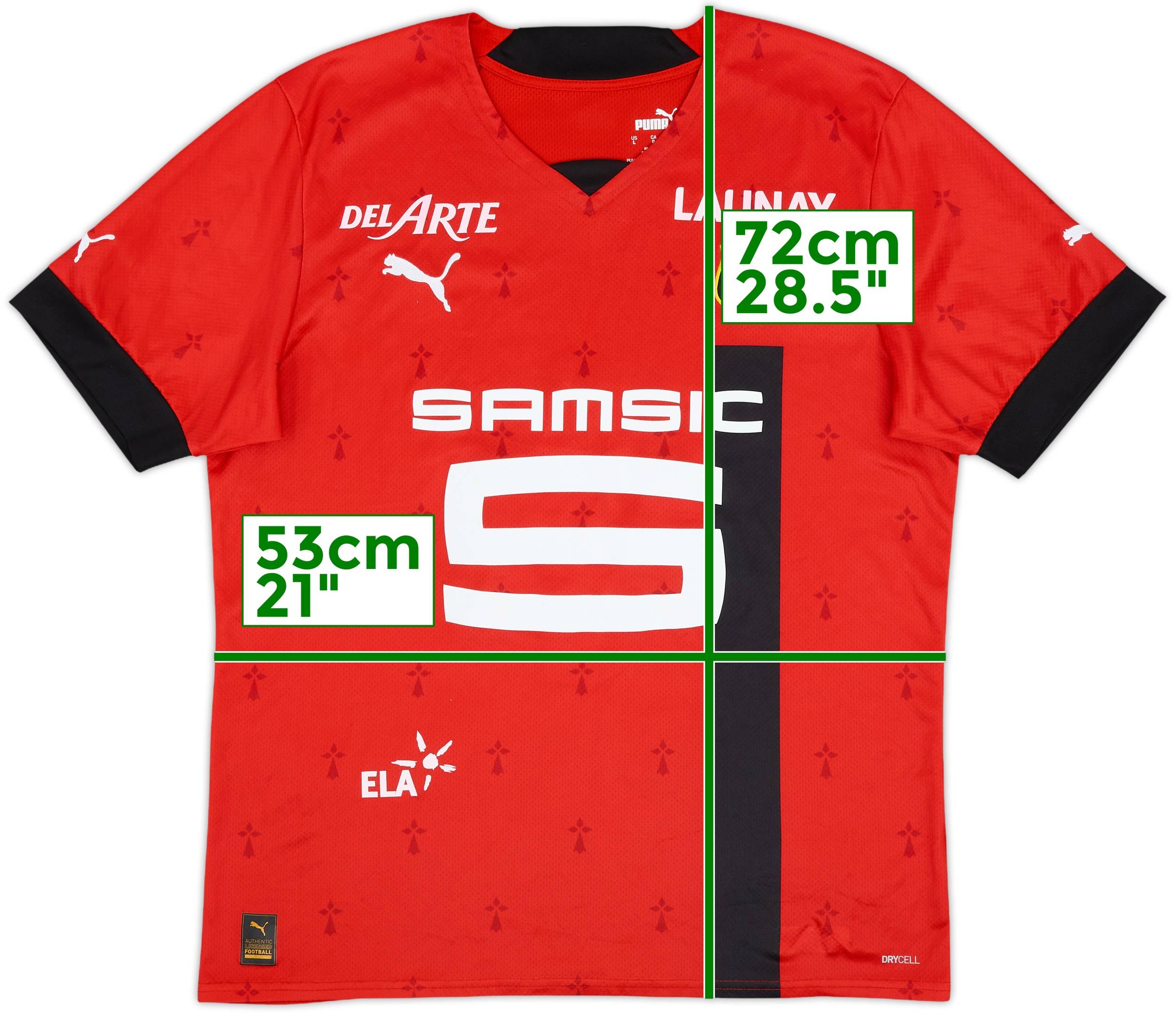 2022-23 Stade Rennais Home Shirt - 8/10 - (L)