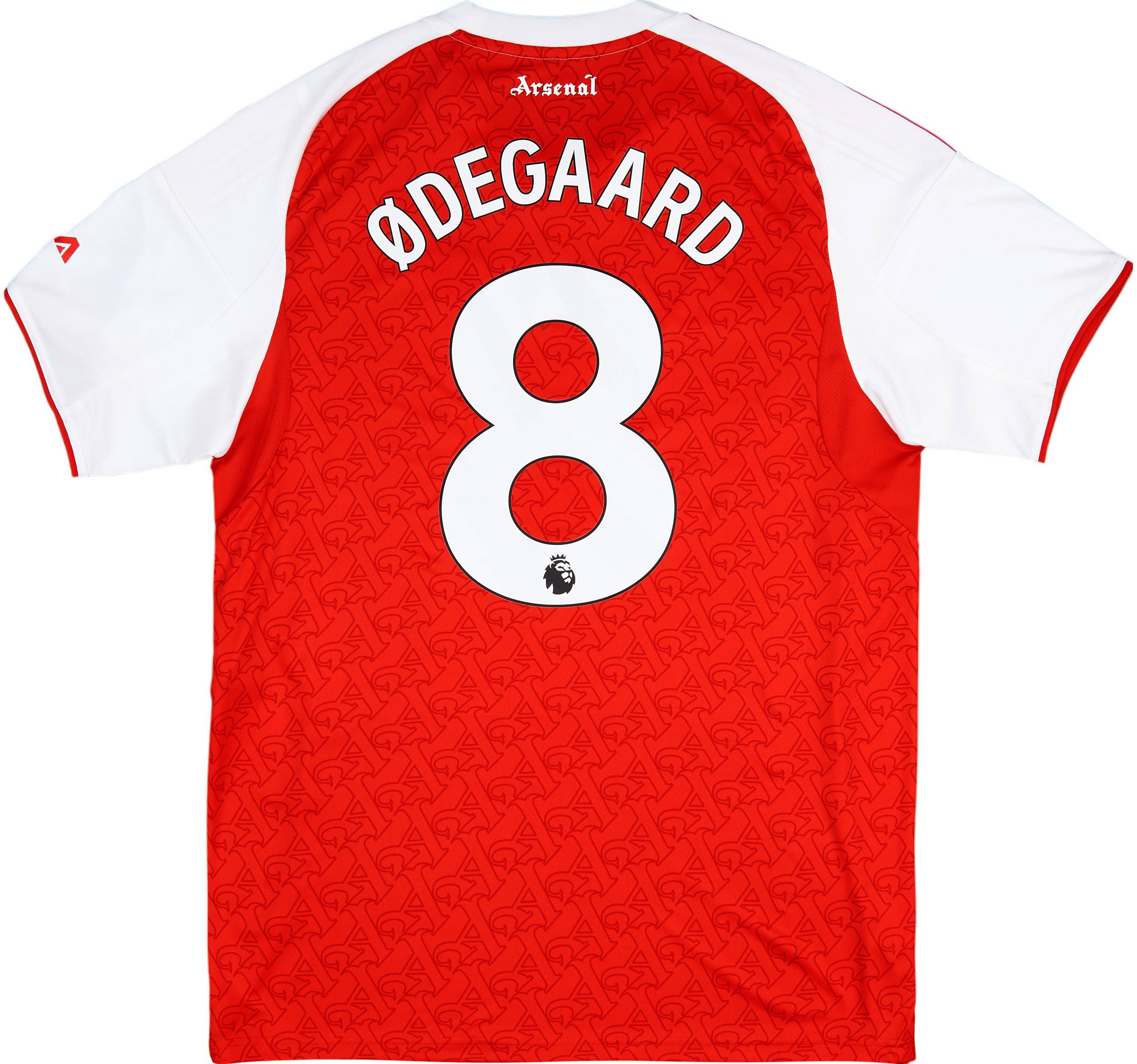2025-26 Arsenal Home Shirt Odegaard #8