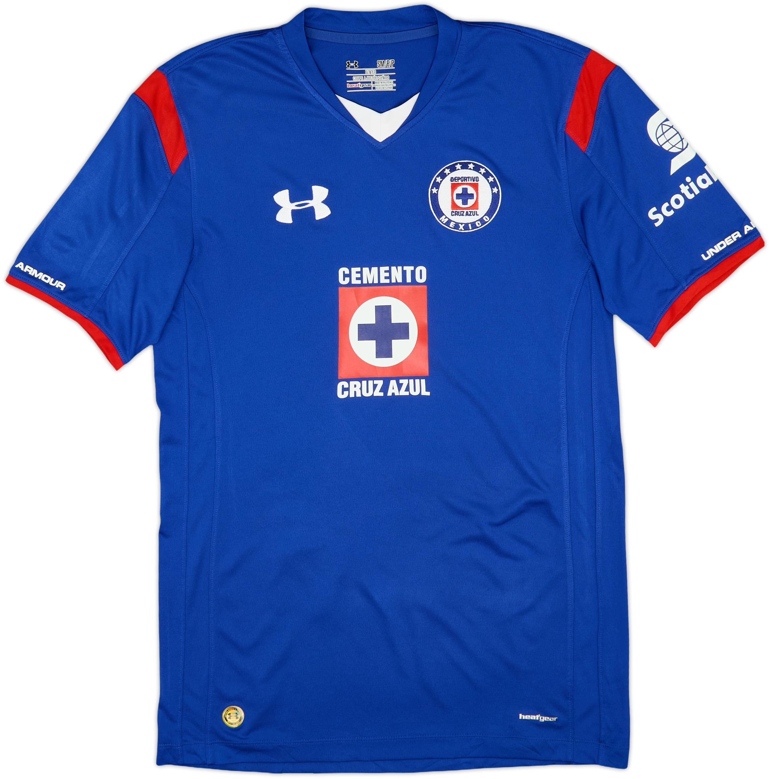 2014-15 Cruz Azul Home Shirt - 9/10 - (S)