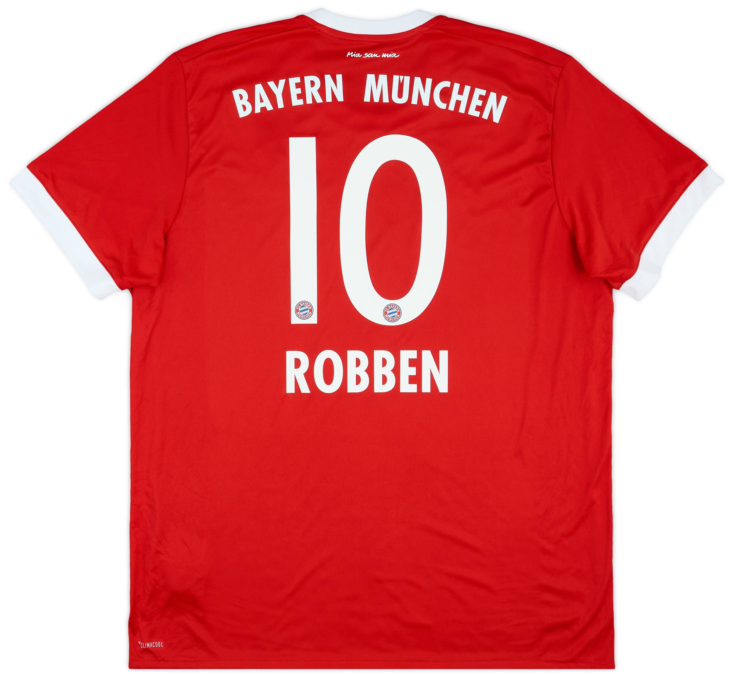 2017-18 Bayern Munich Home Shirt Robben #10