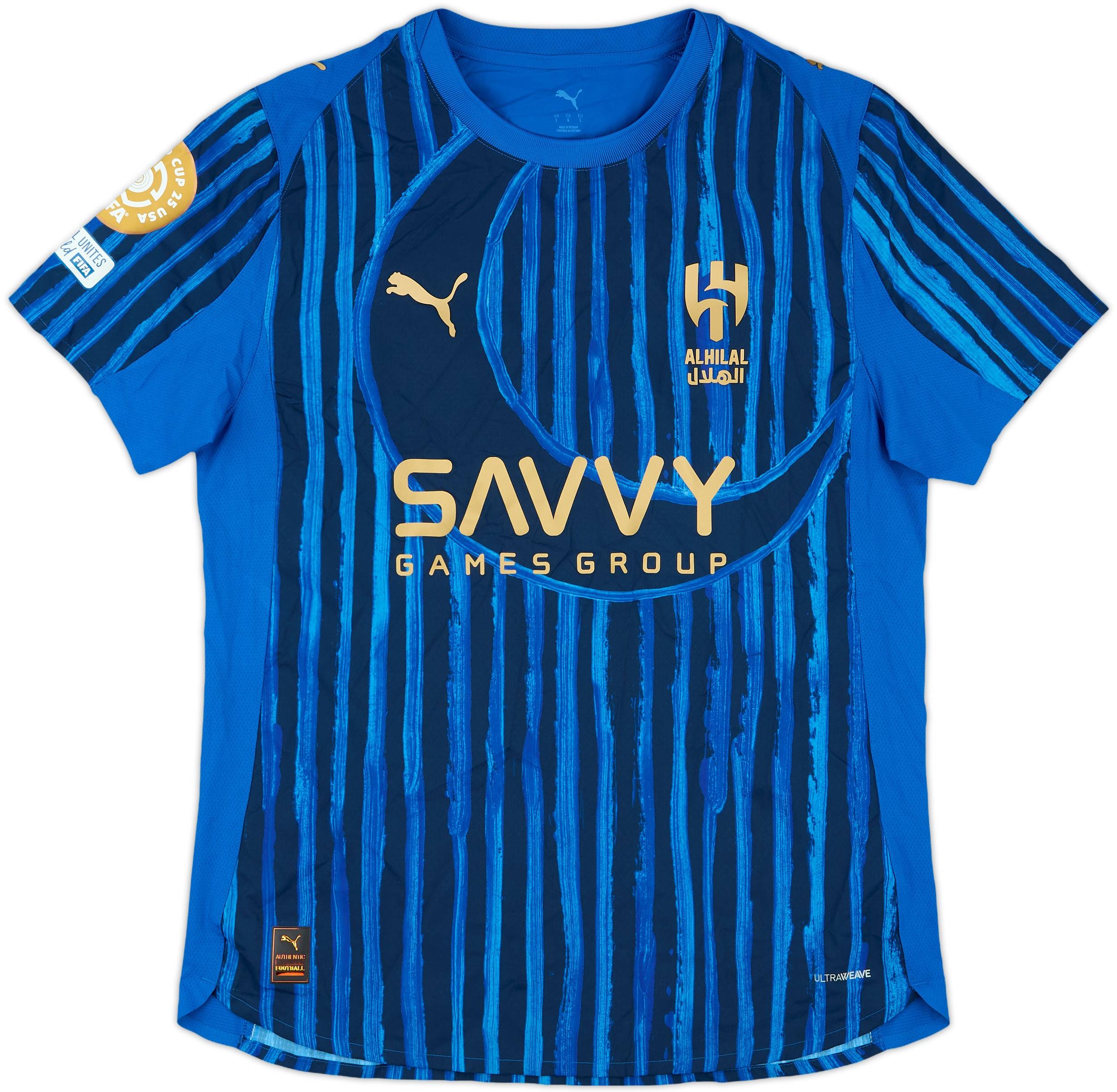 2025 Al-Hilal Match Issue KidSuper CWC Home Shirt M.Leonardo #11