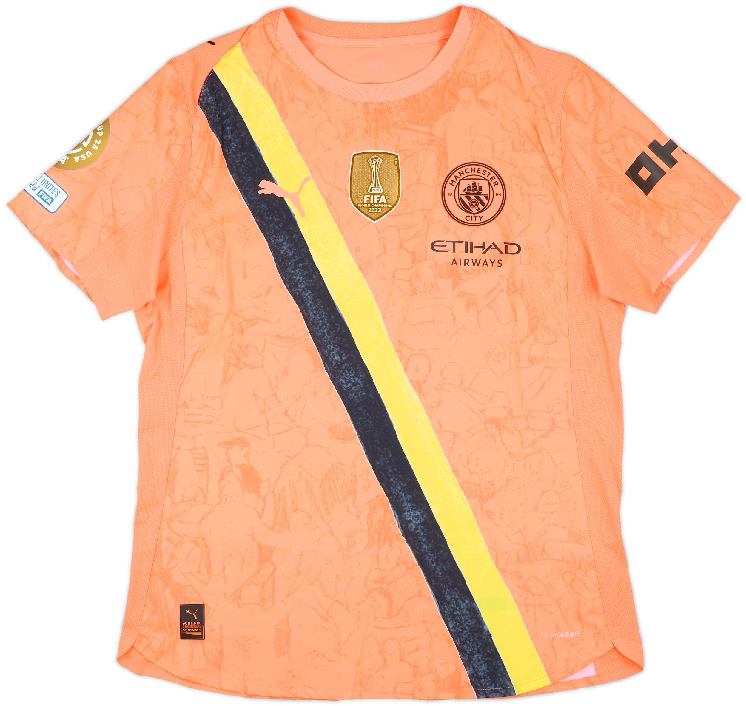 2025 Manchester City Match Issue KidSuper CWC GK Shirt Ortega Moreno #18