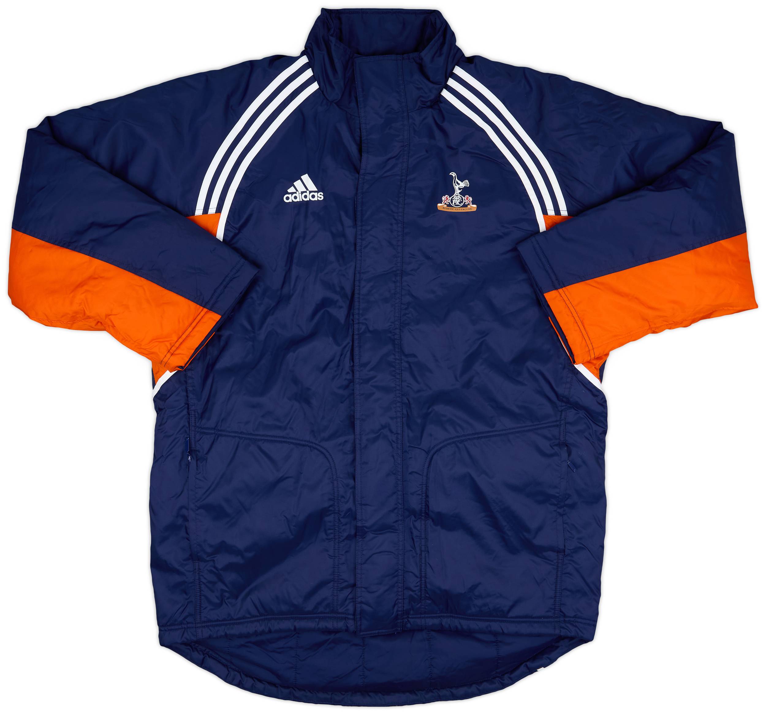 2000-01 Tottenham adidas Padded Bench Coat - 10/10 - (L/XL)