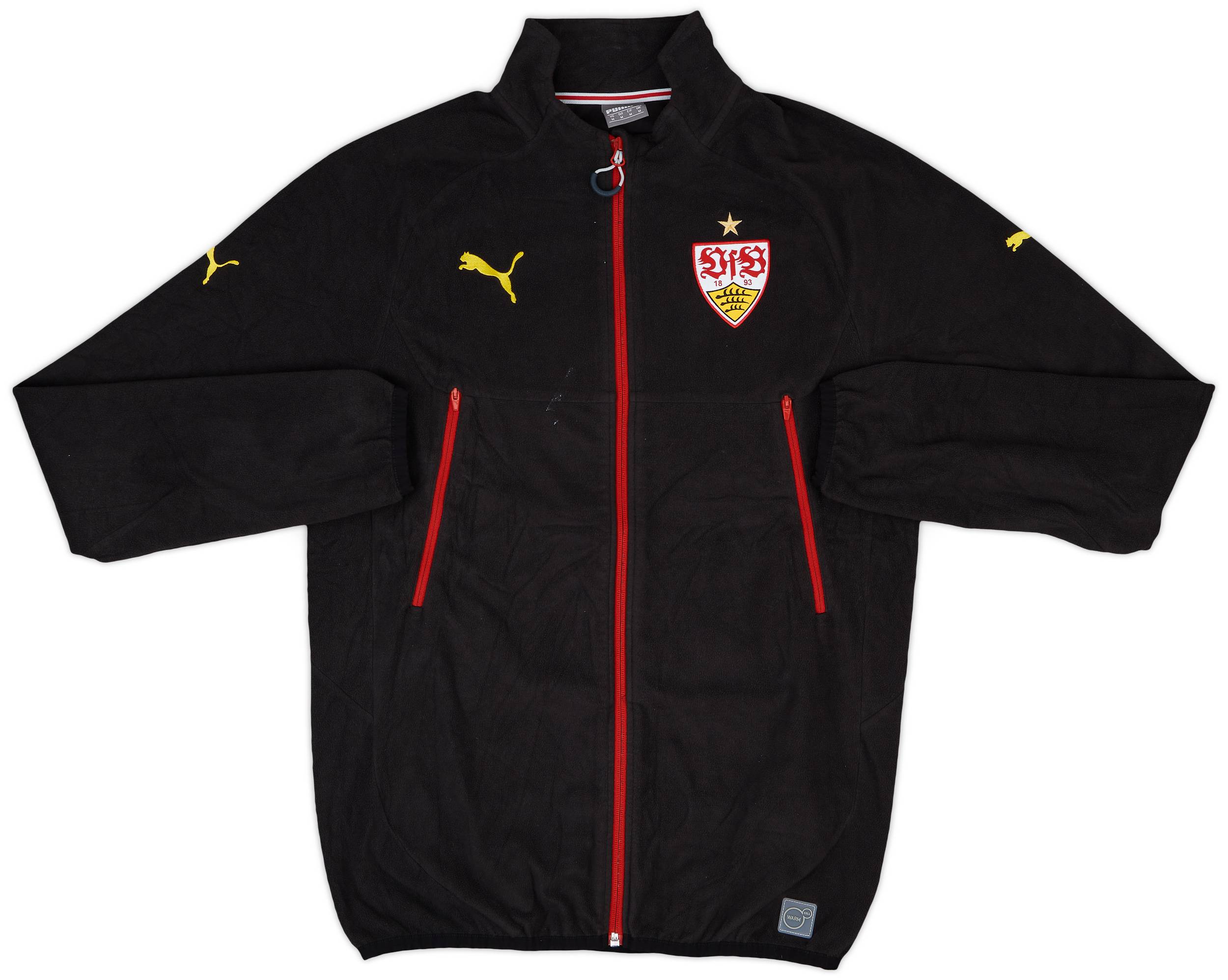 2015-16 Stuttgart Puma Fleece Track Jacket - 6/10 - (M)