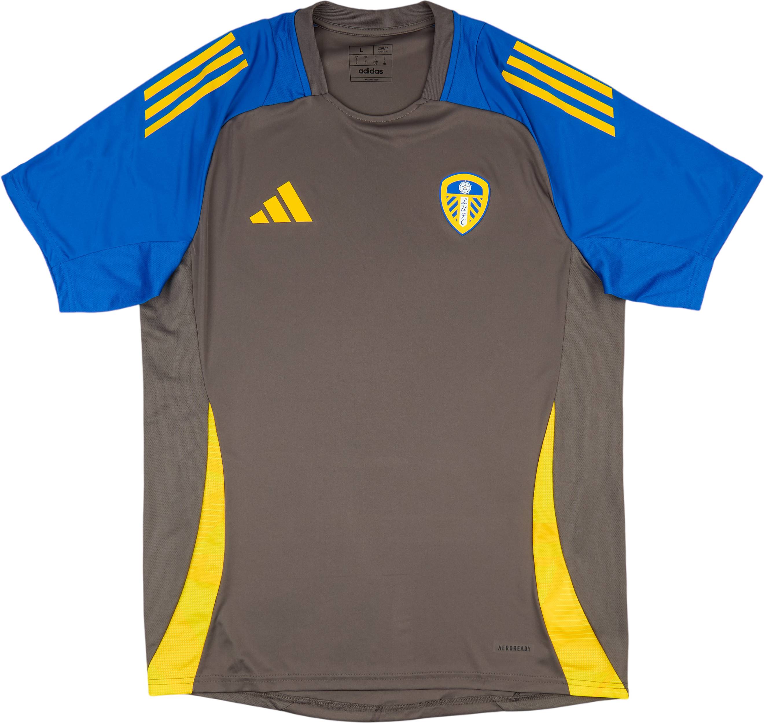 2024-25 Leeds United adidas Training Shirt (XS)