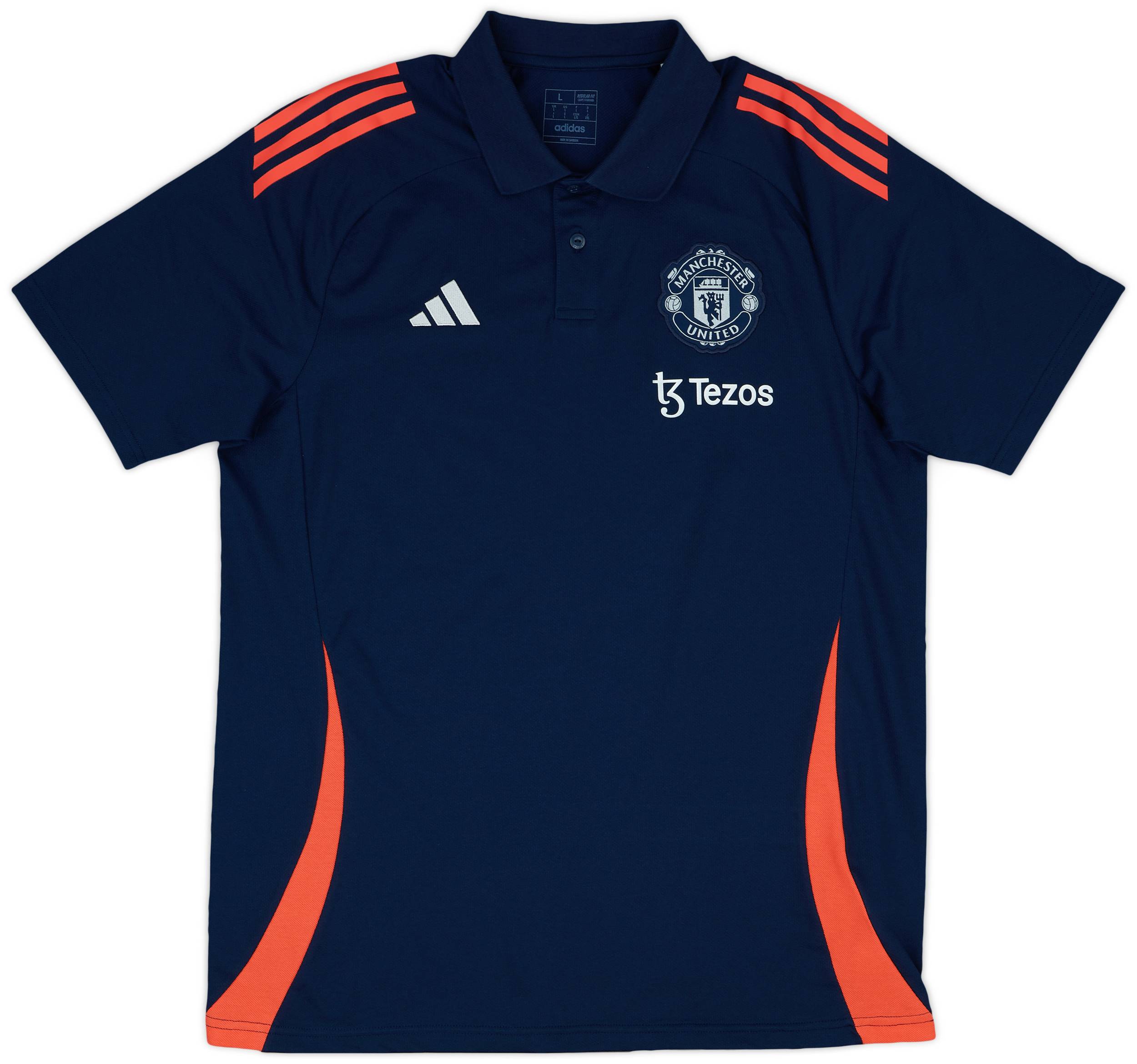 2024-25 Manchester United adidas Polo T-Shirt