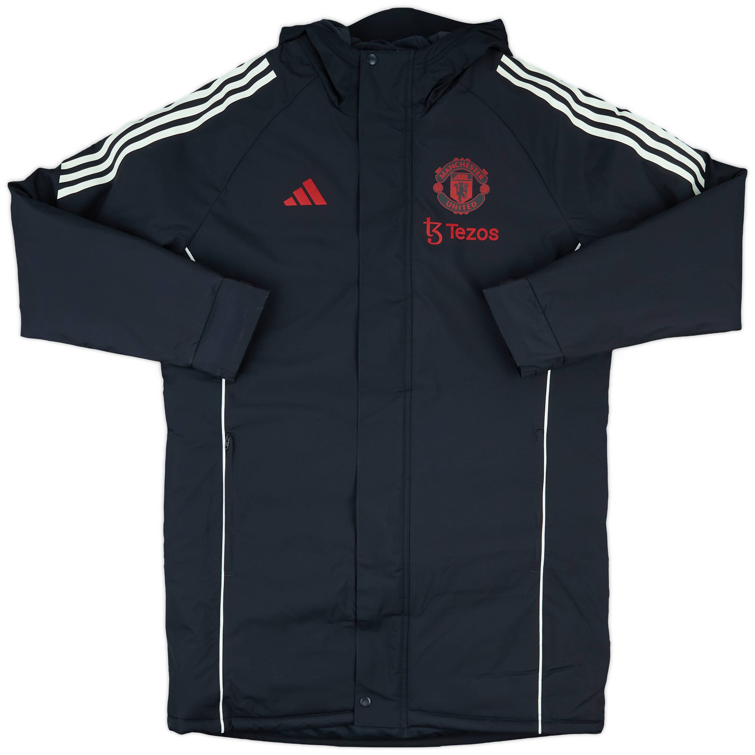 2024-25 Manchester United adidas Stadium Parka Jacket (S)