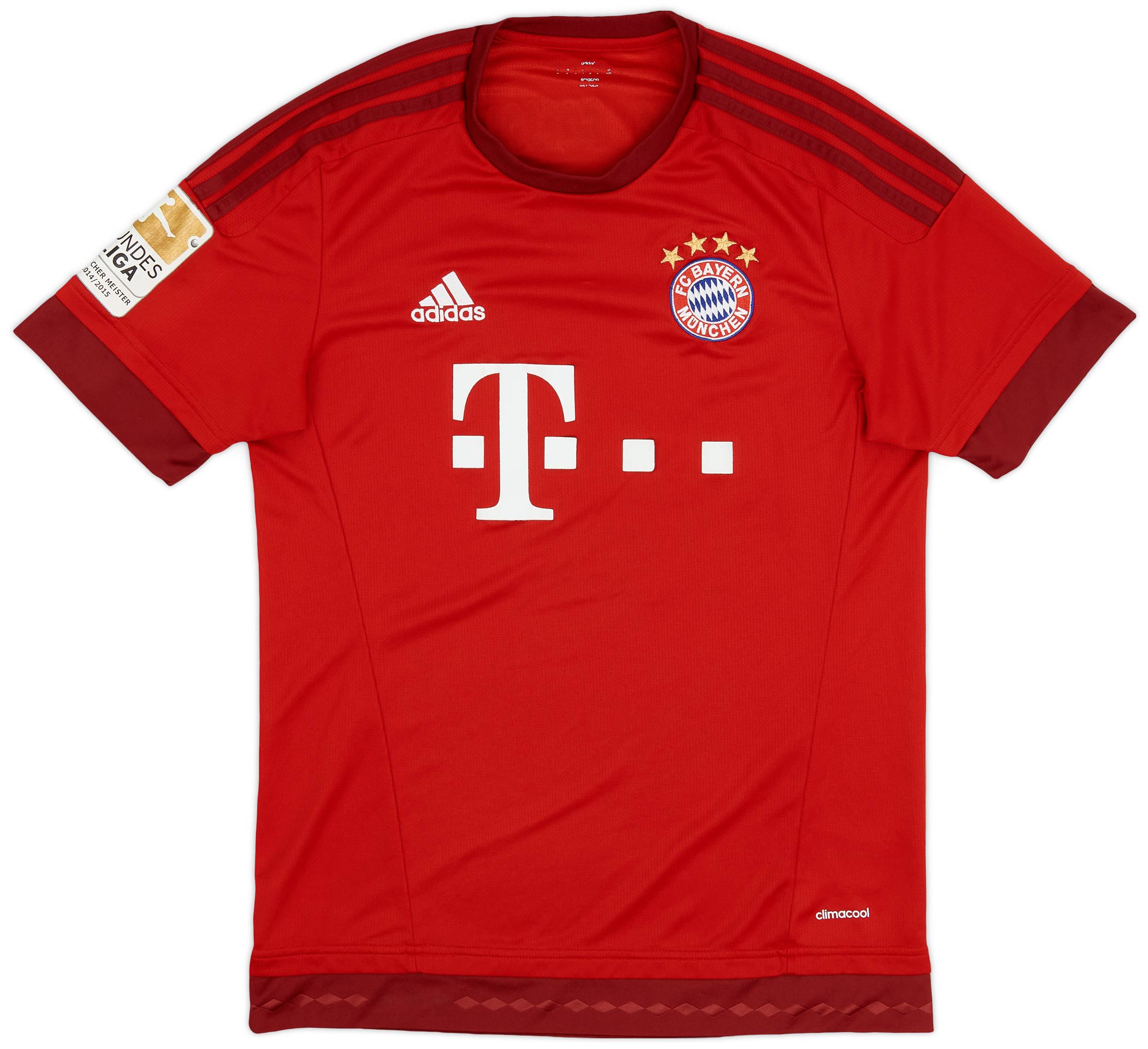 2015-16 Bayern Munich Home Shirt Alaba #27 - 5/10 - (M)