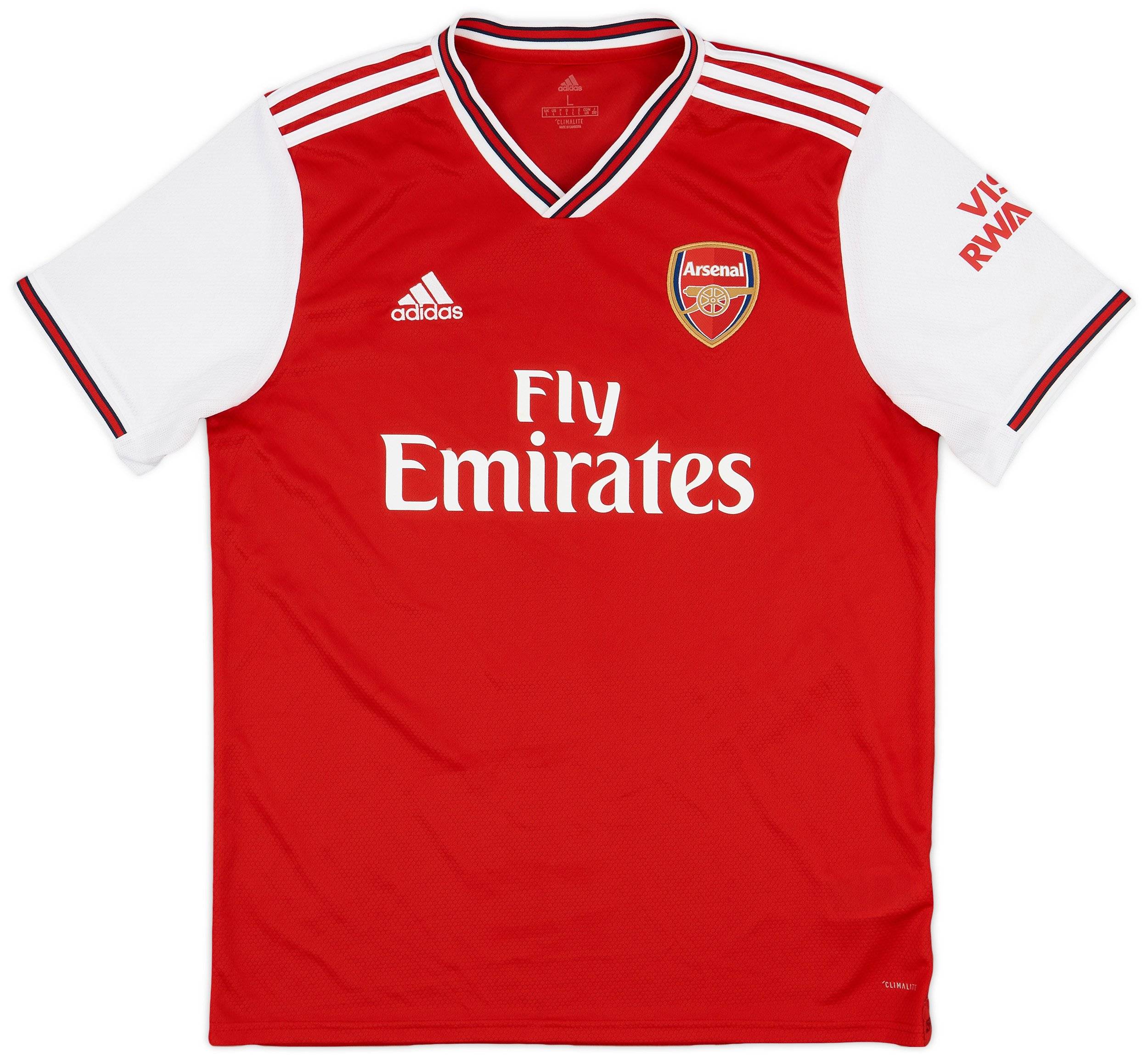 2019-20 Arsenal Home Shirt Saka #77ES