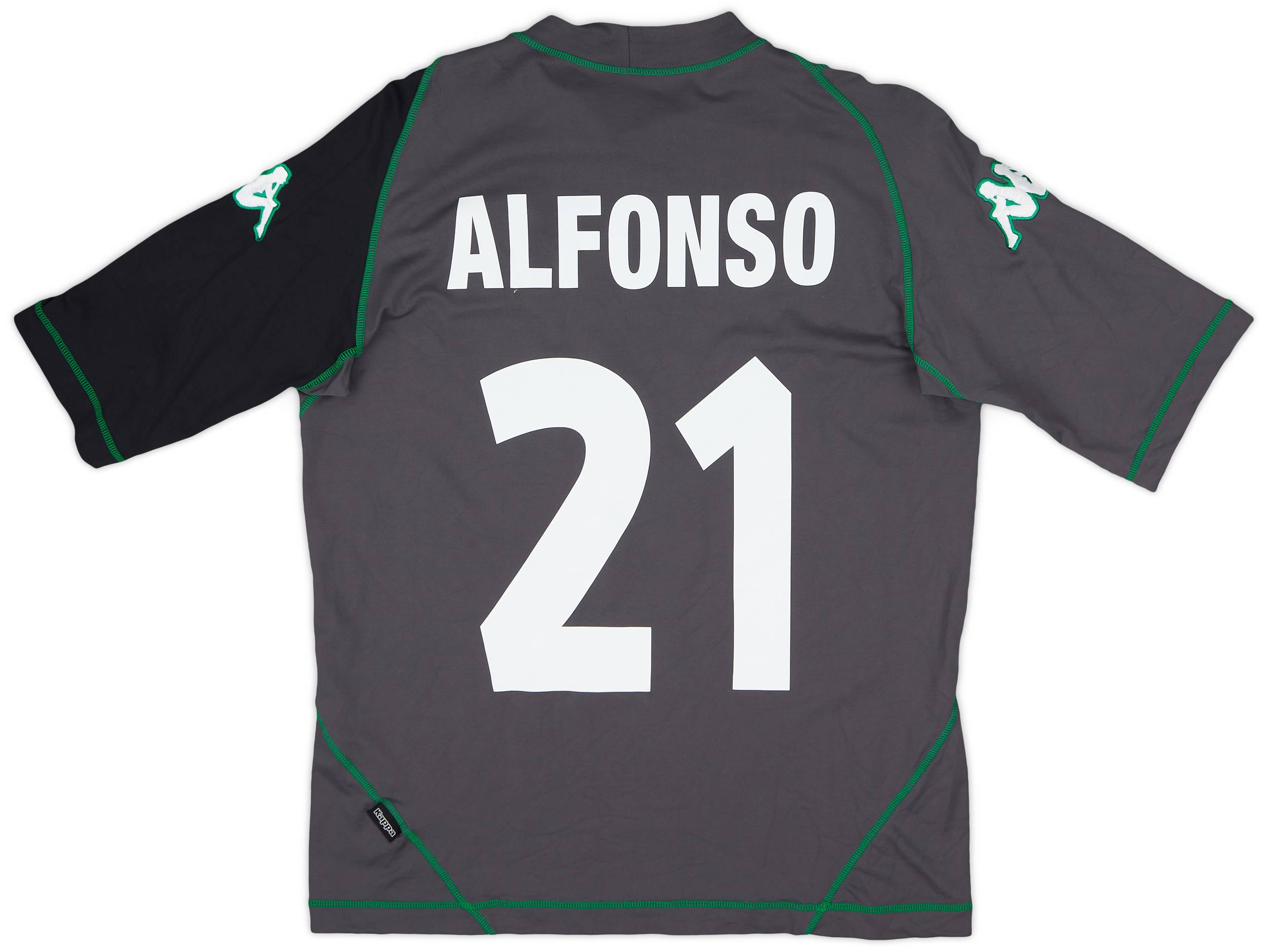 2003-04 Real Betis Third Shirt Alfonso #21 - 9/10 - (XL)