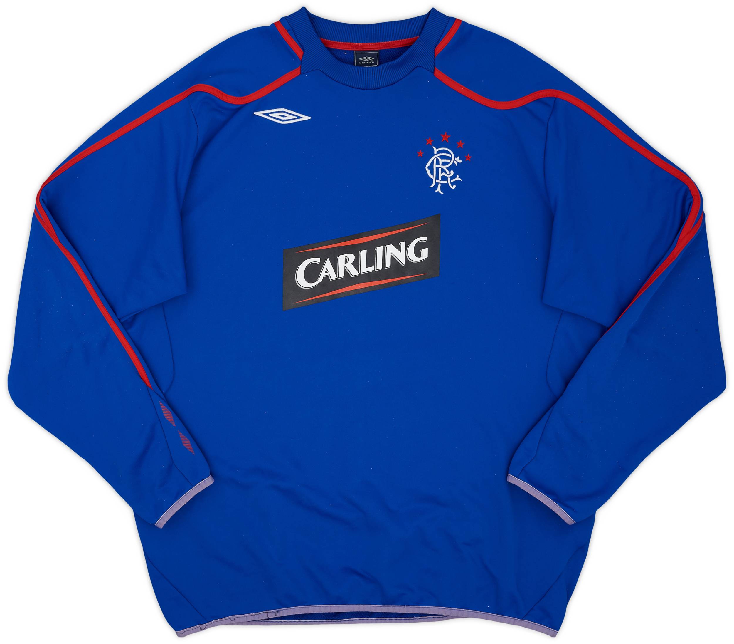 2006-07 Rangers Umbro Sweat Top - 8/10 - (3XL)