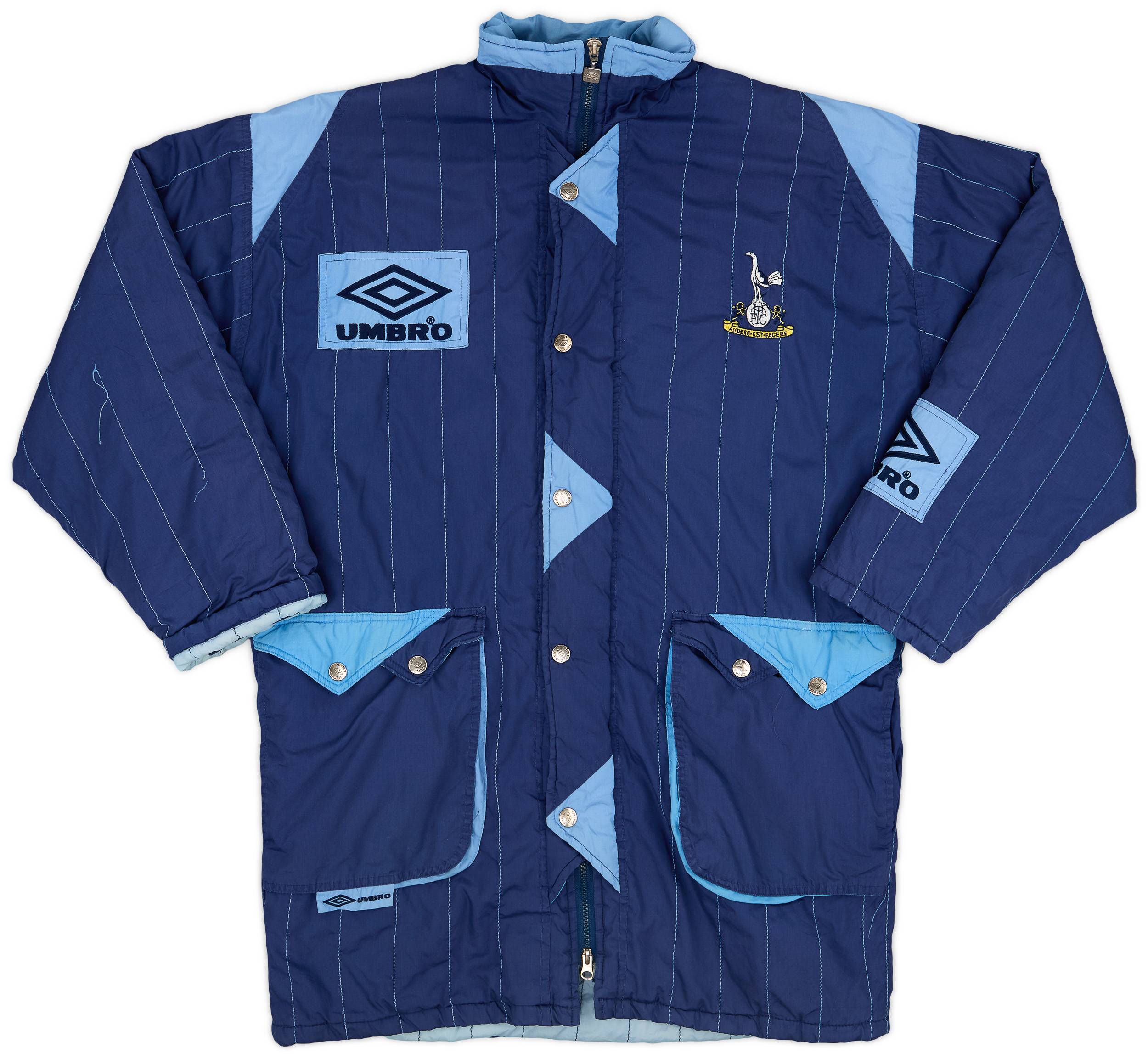 1994-95 Tottenham Umbro Padded Bench Coat - 8/10 - (L)