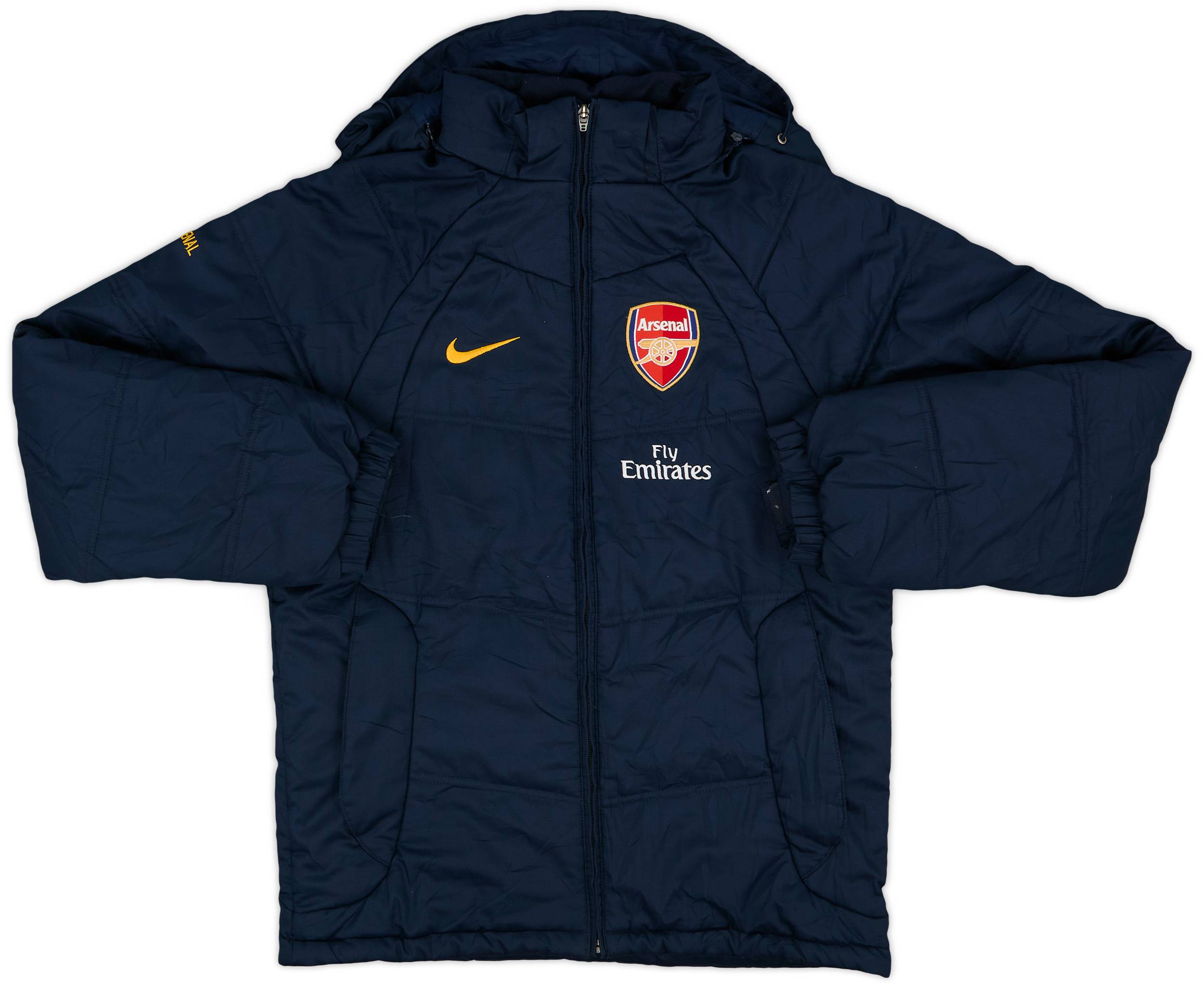 2007-08 Arsenal Nike Padded Bench Coat - 9/10 - (S)