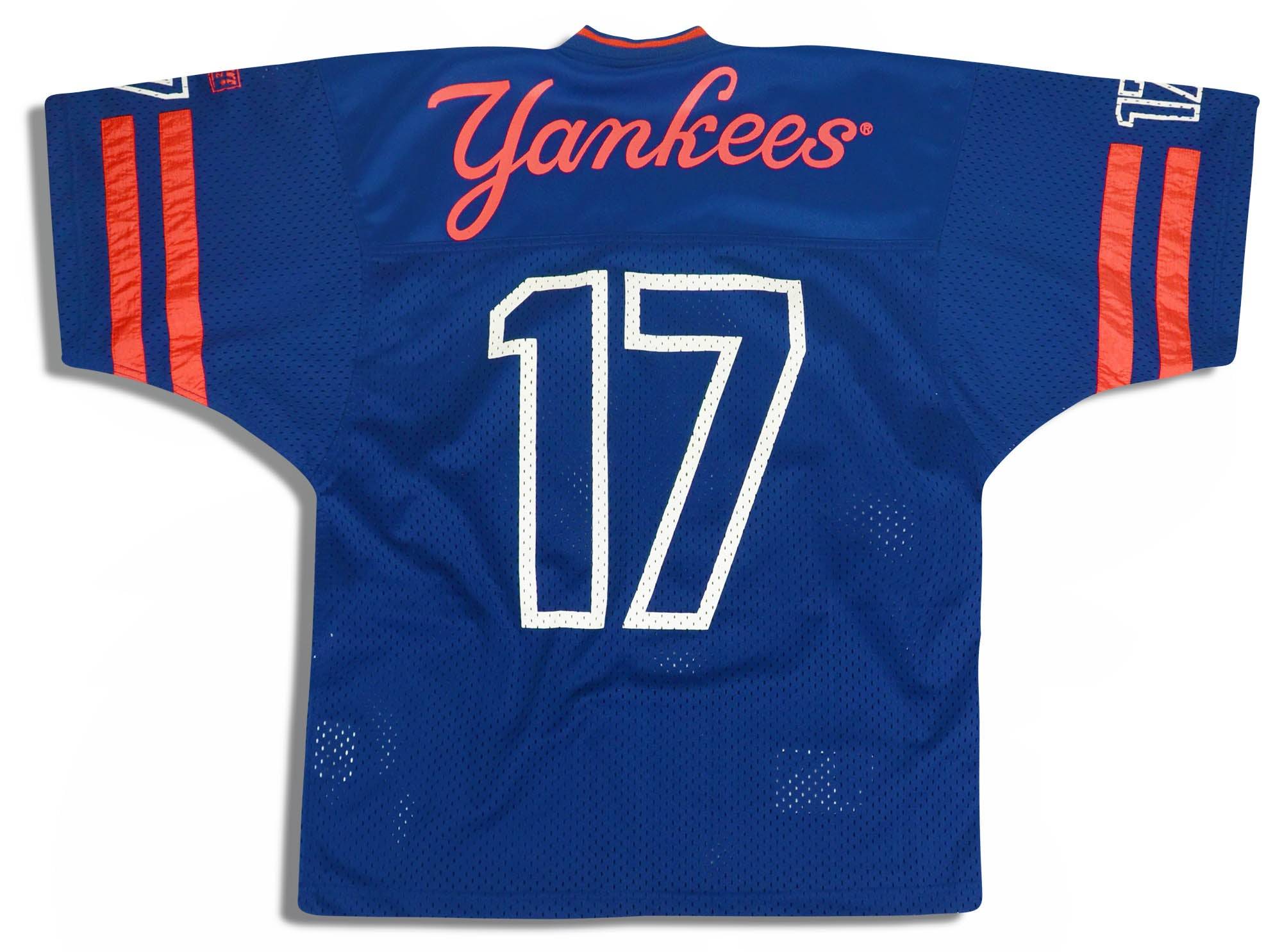 1990s New York Yankees #17 Campri Teamline Jump Around Jersey M