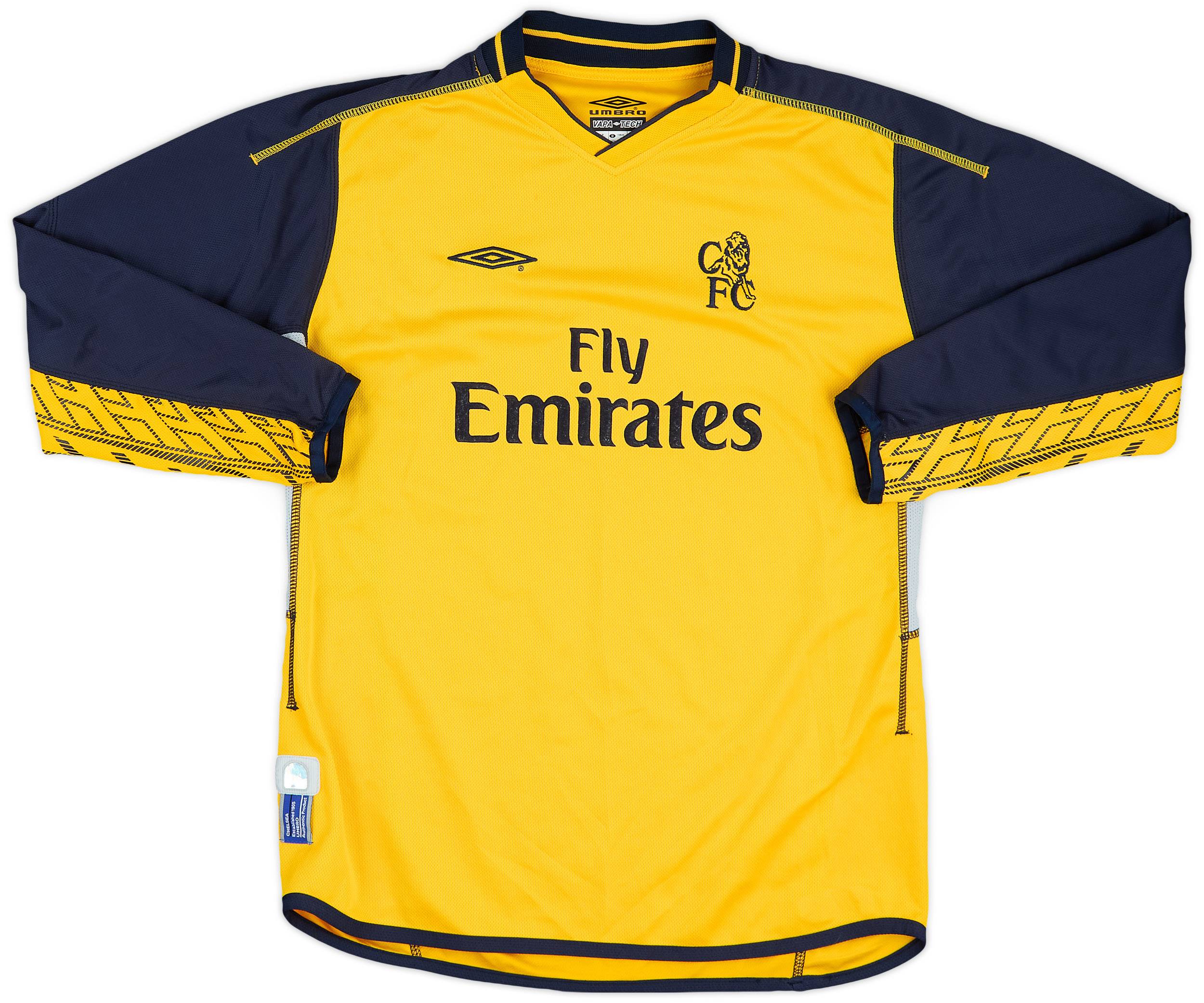 2002-03 Chelsea GK Shirt - 7/10 - (L.Boys)