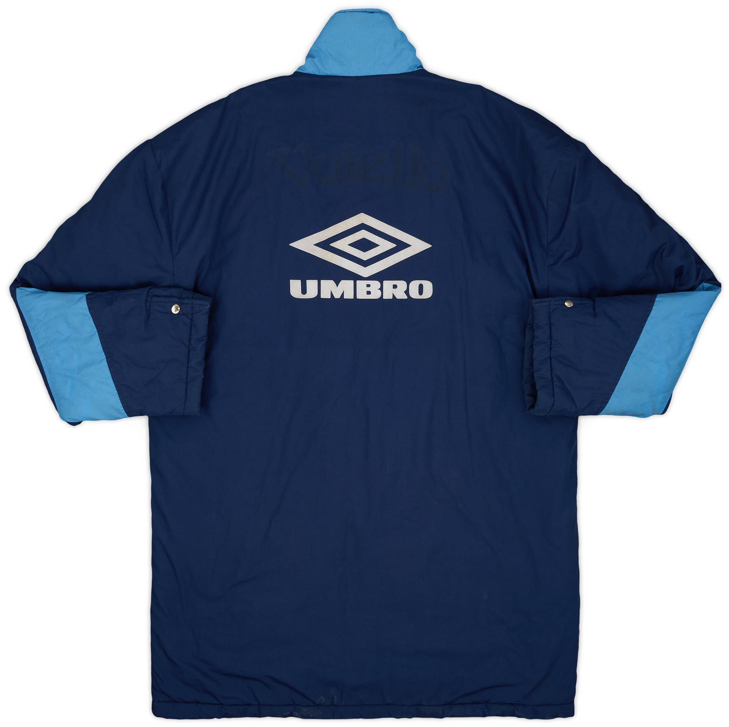1991-93 Napoli Umbro Padded Bench Coat - 5/10 - (L)