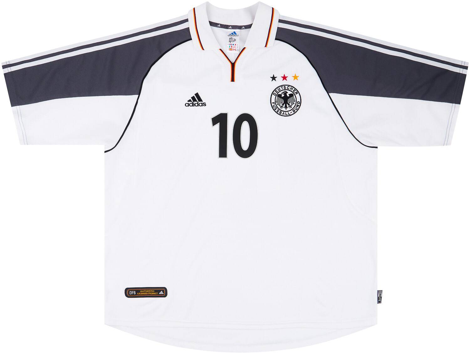 2000-02 Germany Home Shirt Matthaus #10