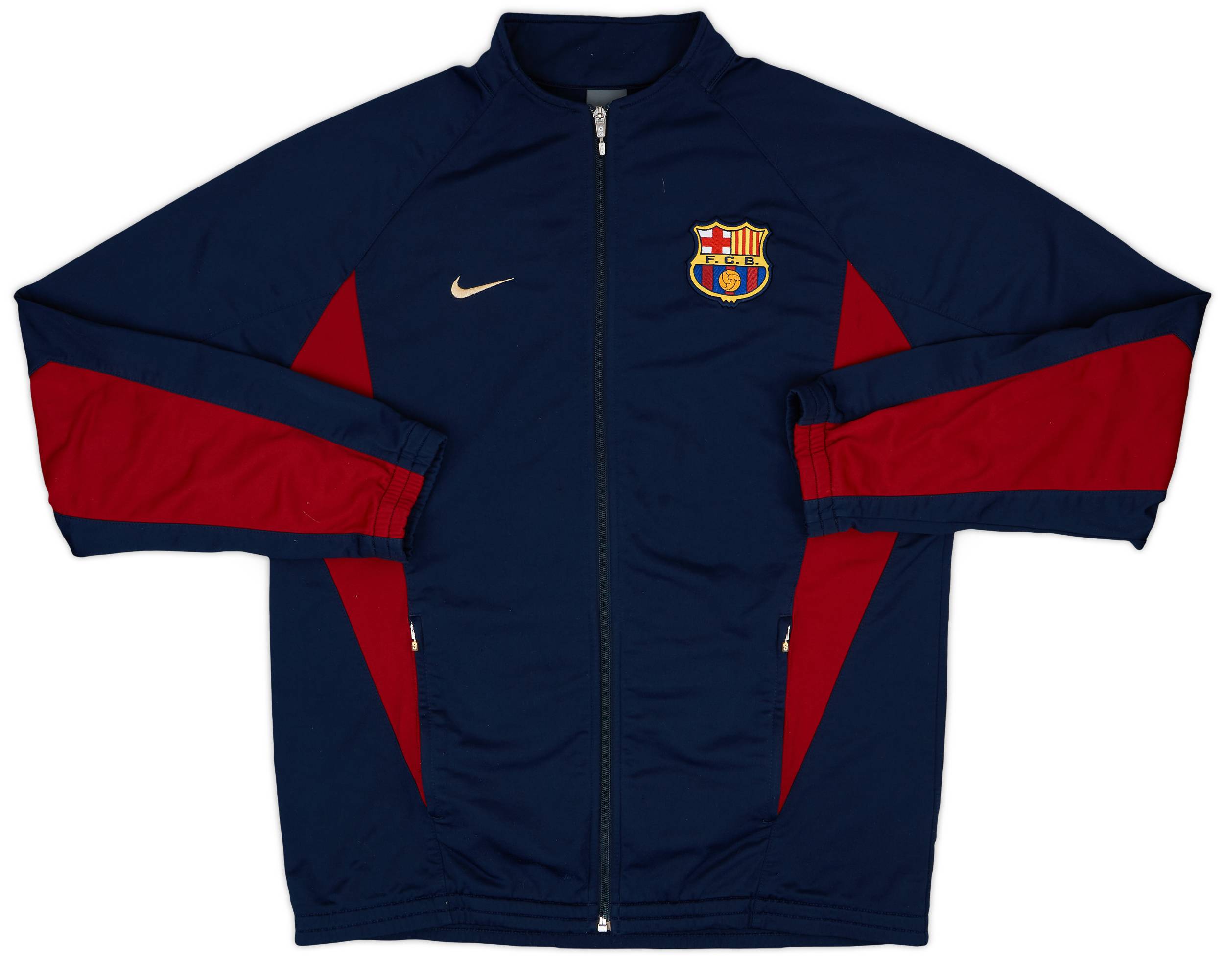 2002-04 Barcelona Nike Track Jacket - 8/10 - (L)