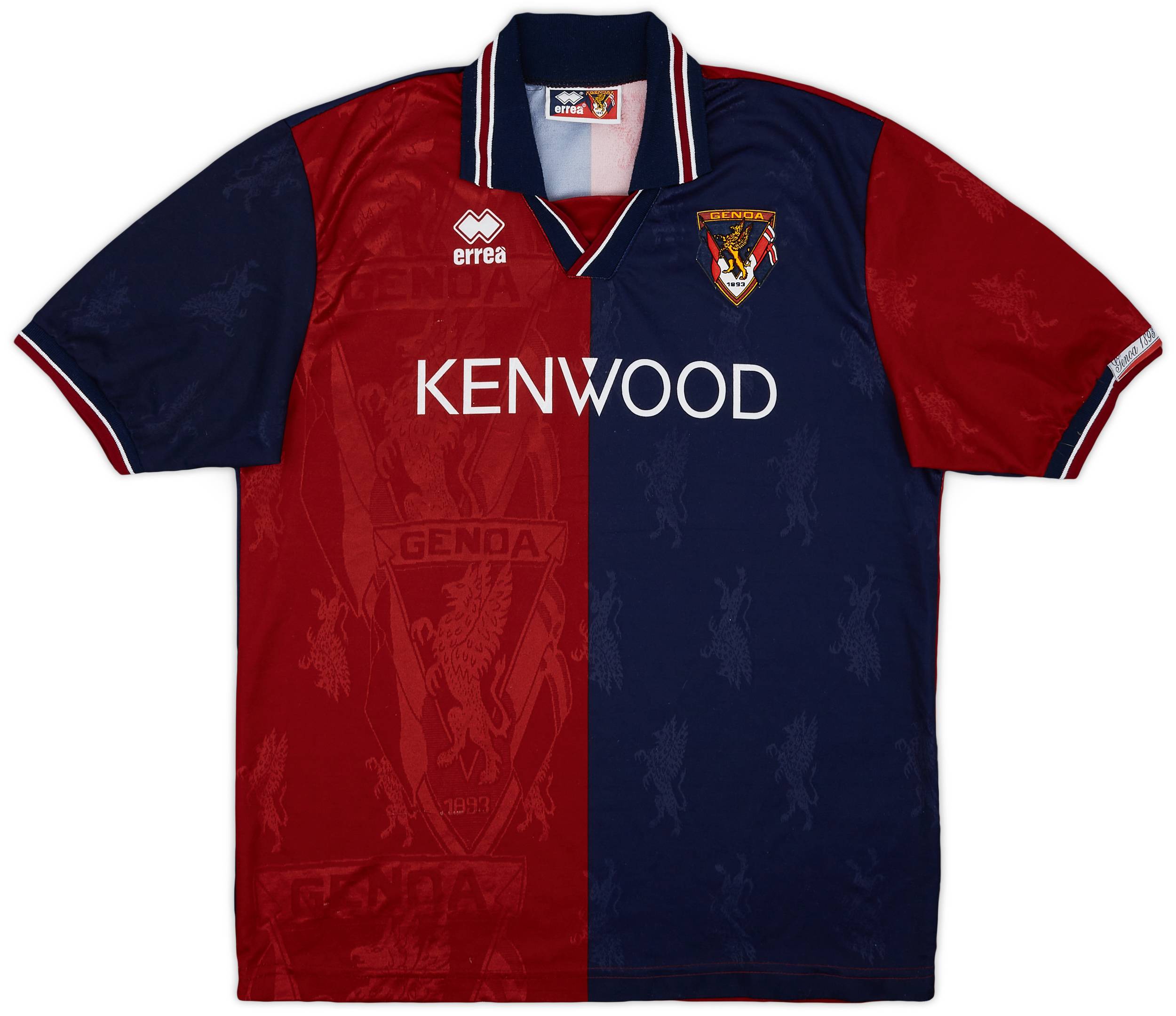 1994-95 Genoa Home Shirt - 8/10 - (L)