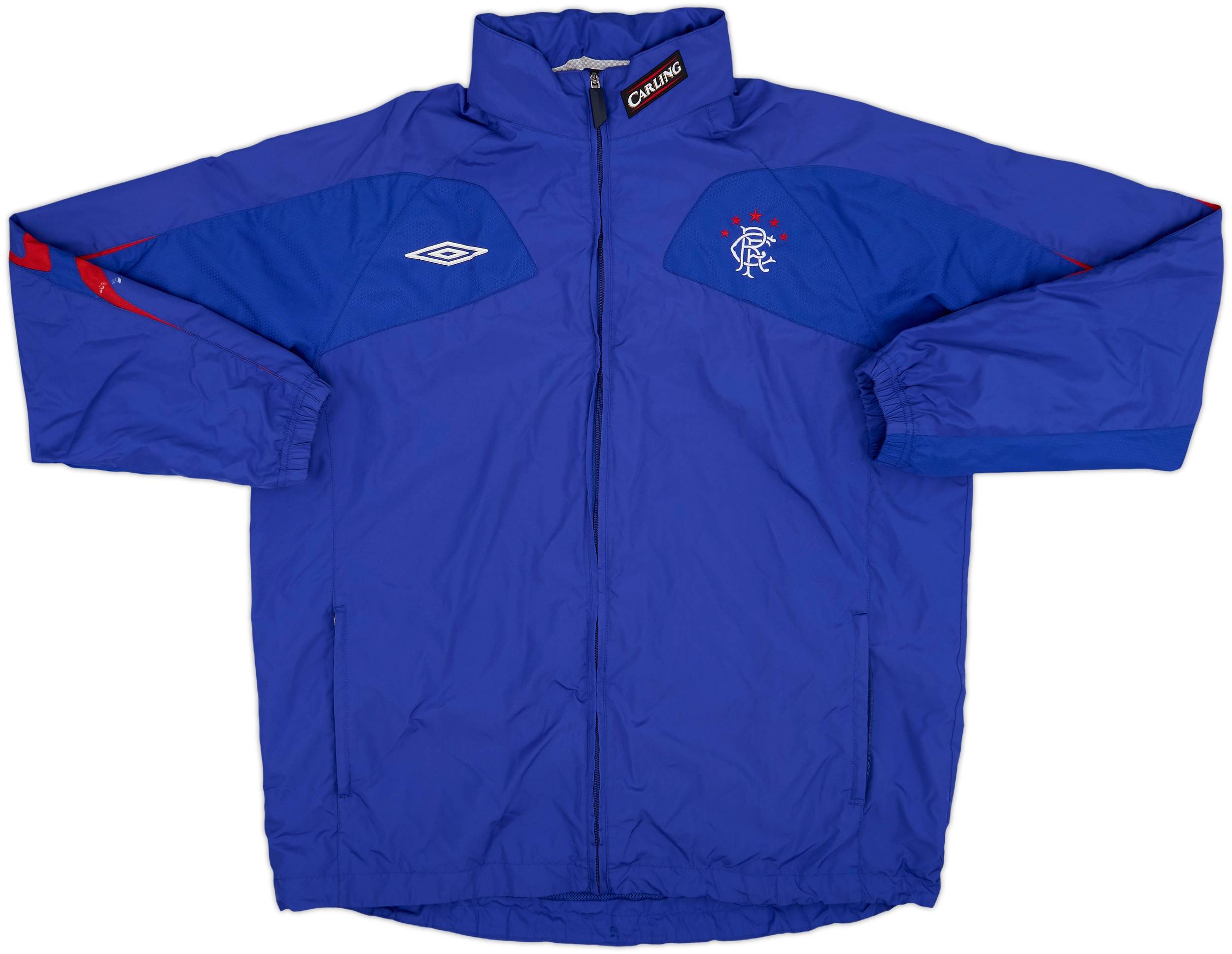2007-09 Rangers Umbro Hooded Rain Jacket - 6/10 - (XL)