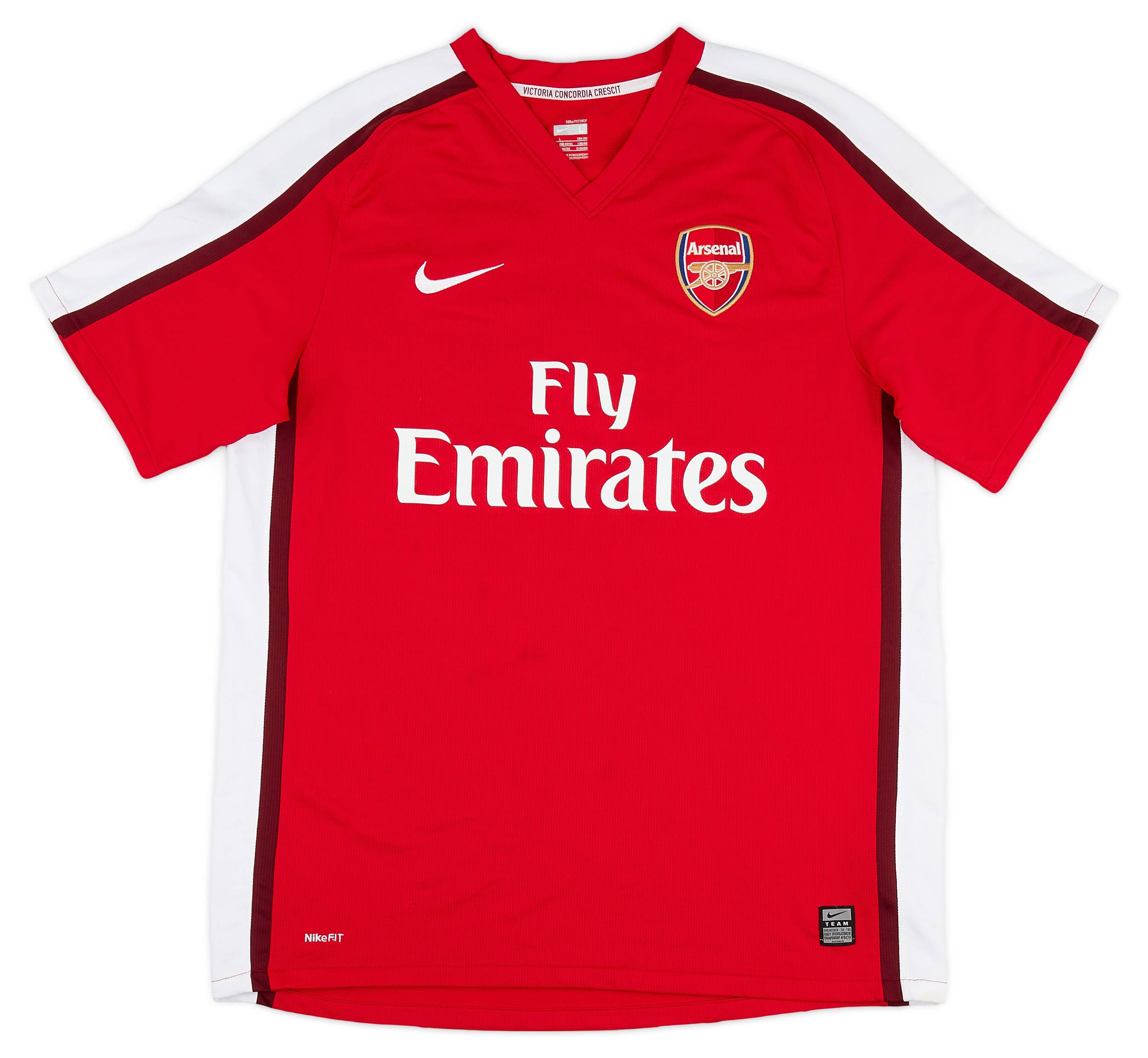 2008-10 Arsenal Home Shirt Fabregas #4