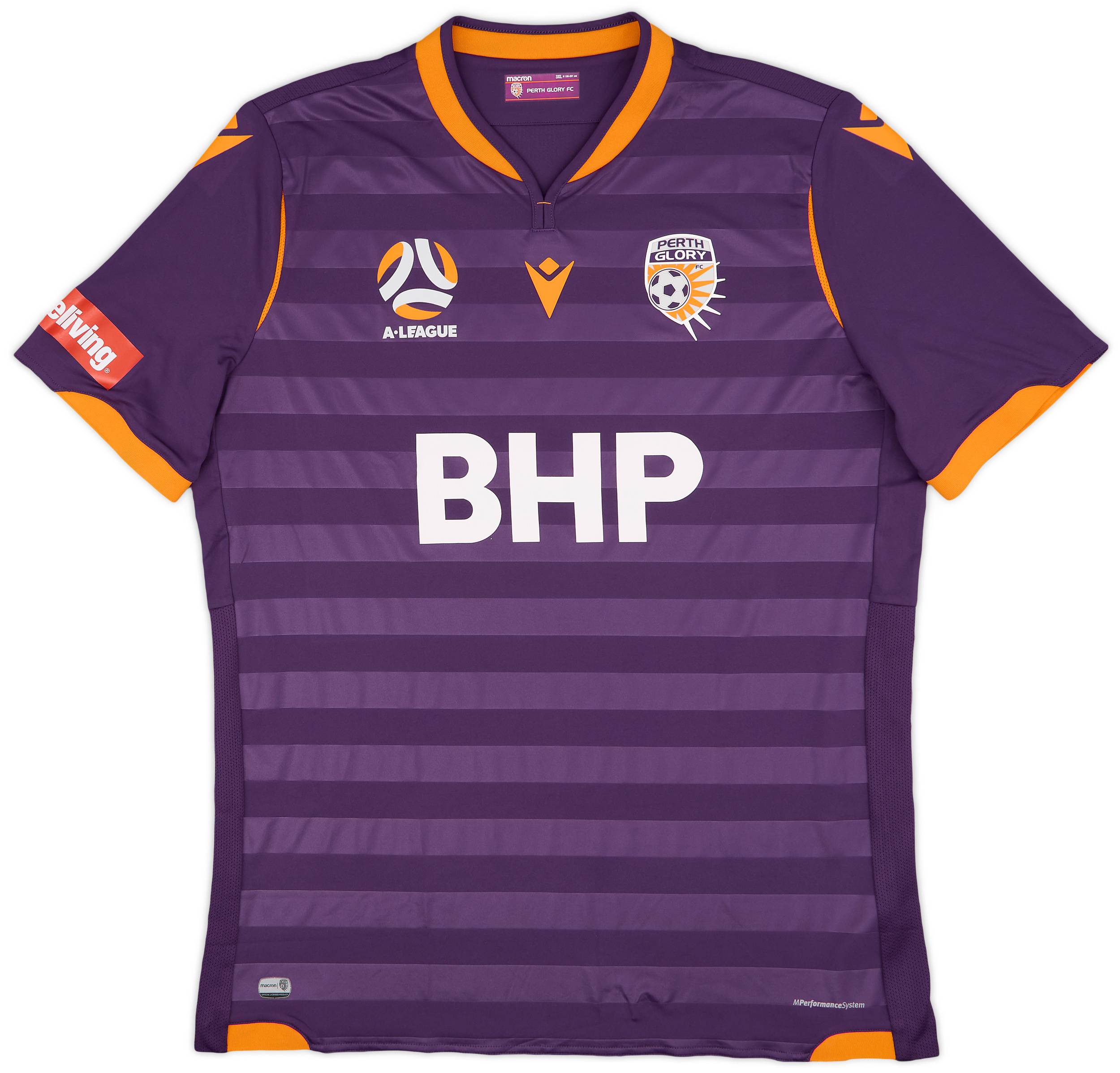2020-21 Perth Glory Authentic Home Shirt - 9/10 - (3XL)