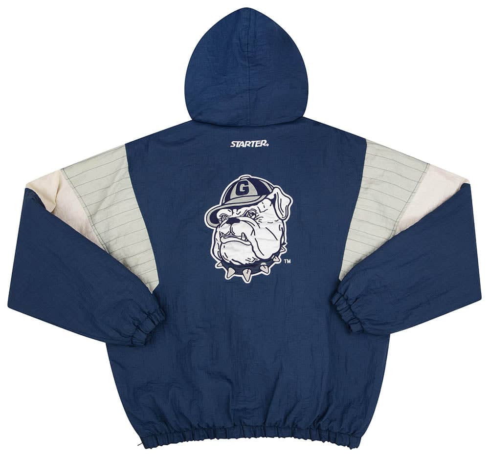 1990s Georgetown Hoyas Starter Rain Coat XL
