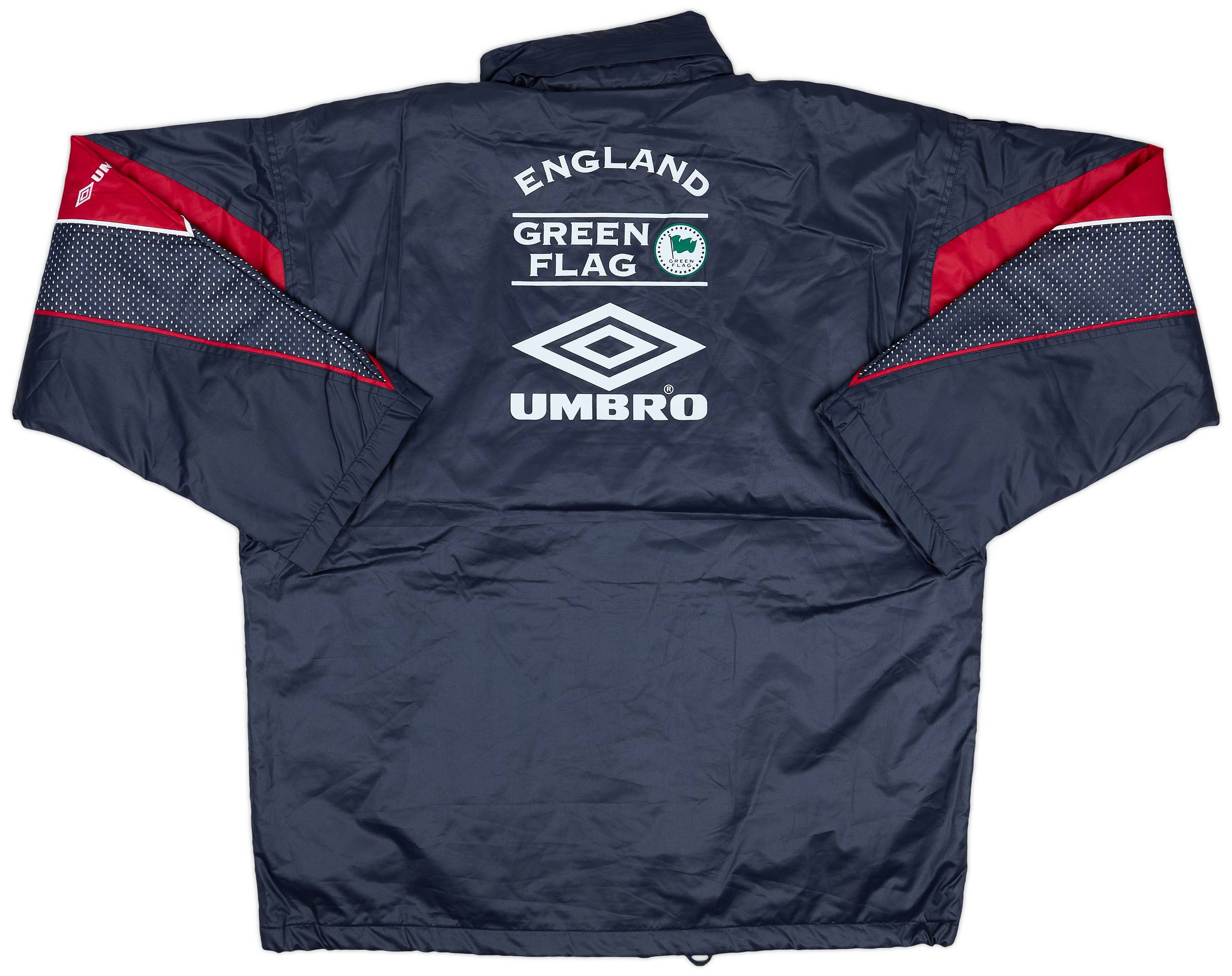 1998-00 England Umbro Padded Bench Coat (M)