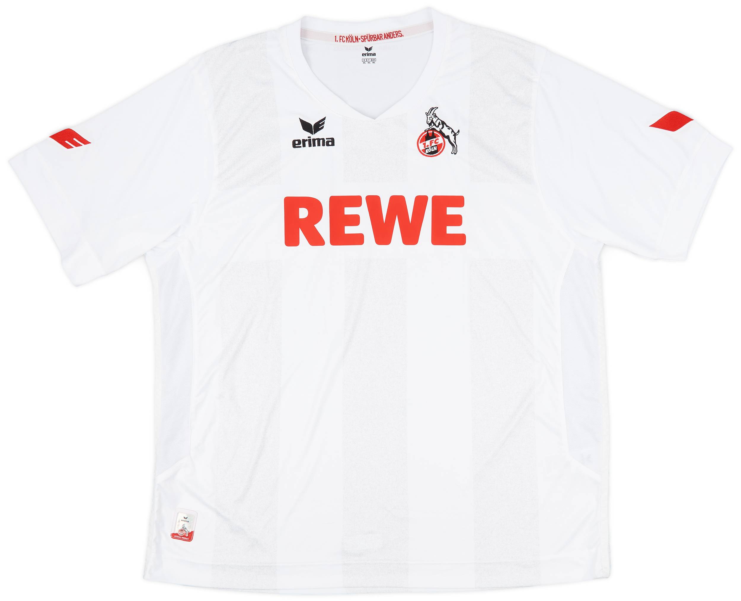 2016-17 FC Koln Home Shirt - 9/10 - (4XL)